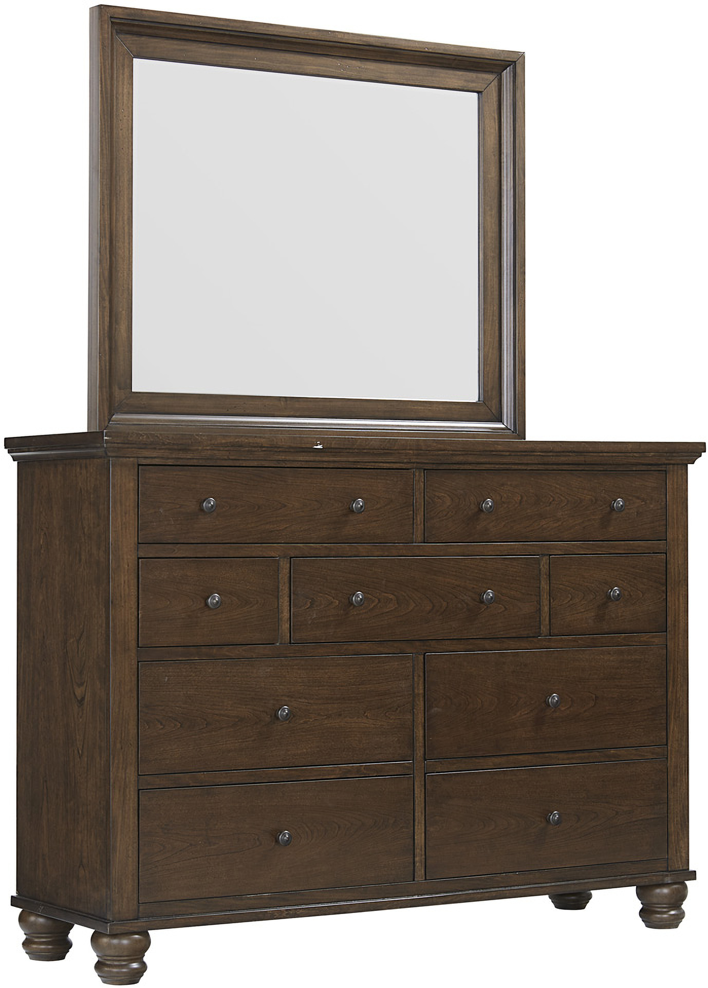 Cambridge Chesser Mirror In Classic Cherry by Aspenhome | 1StopBedrooms