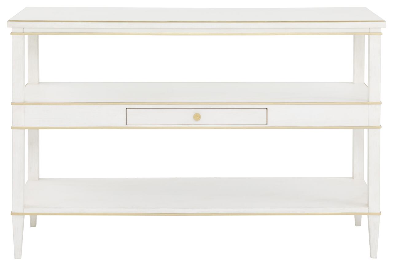 Camille Console Table In Linen by Fairfield Chair | 1StopBedrooms