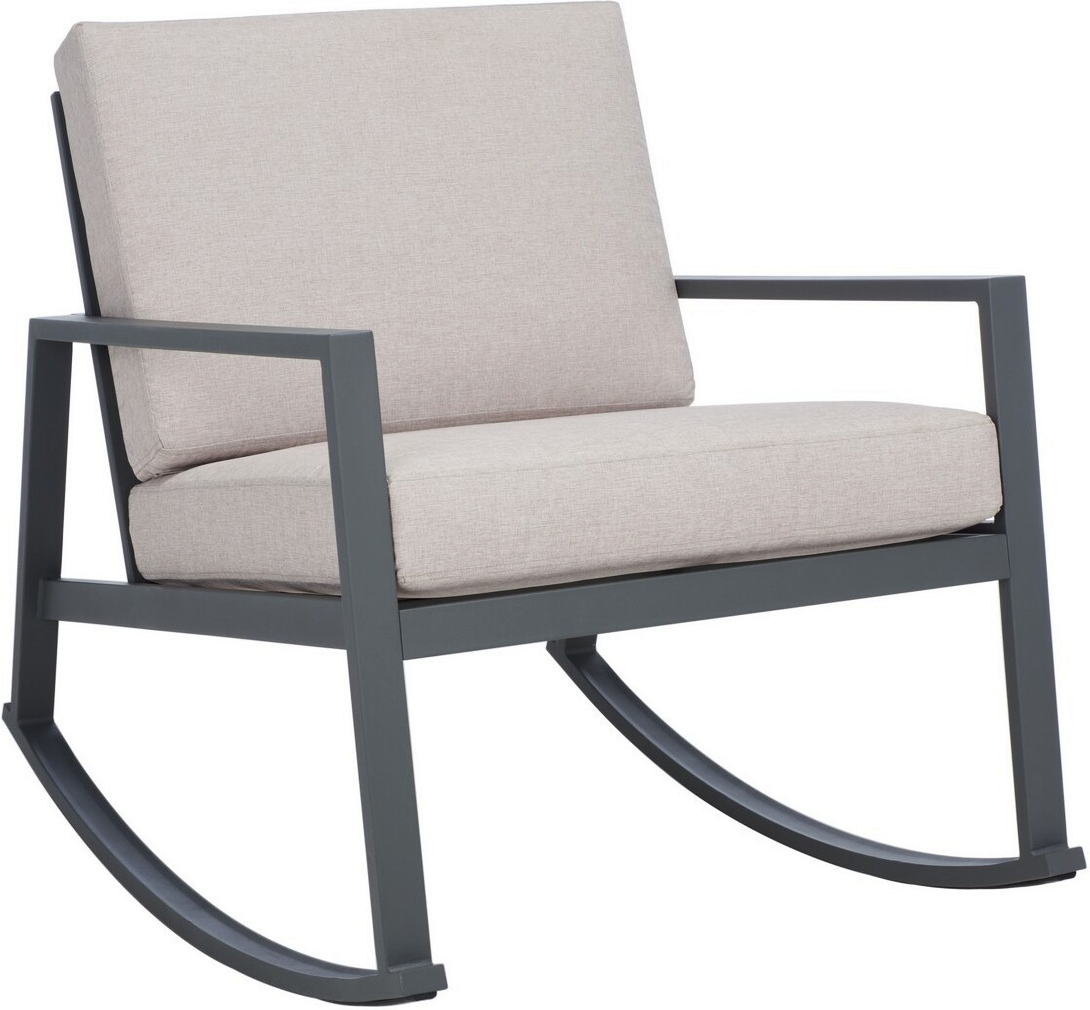 Cantor Rocking Chair in Grey by Safavieh | 1StopBedrooms