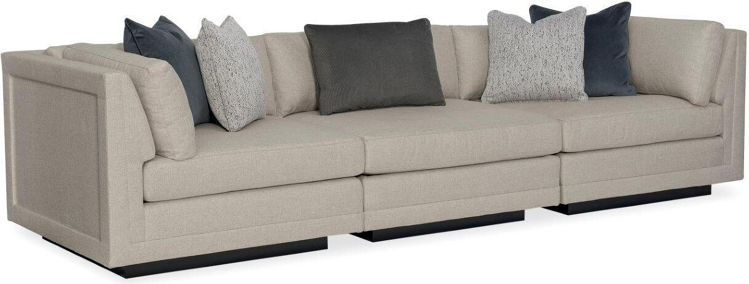 Caracole Modern Fusion 3 Piece Sectional Sofa | 1StopBedrooms
