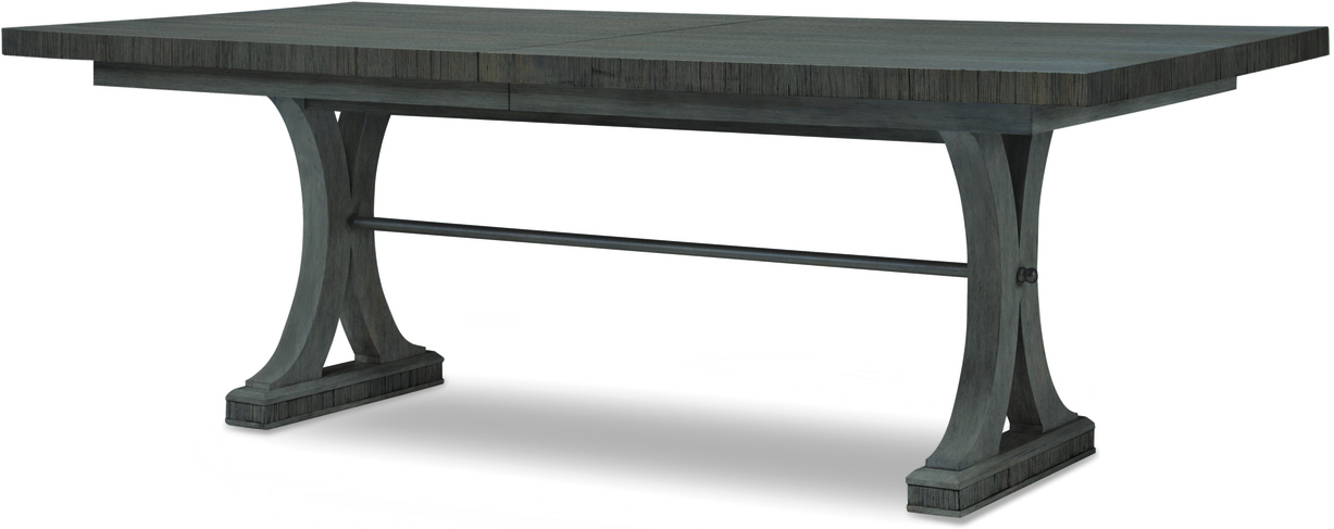 Carlyle Rectangular Oak Dining Table In Mink Grey by Century Furniture ...