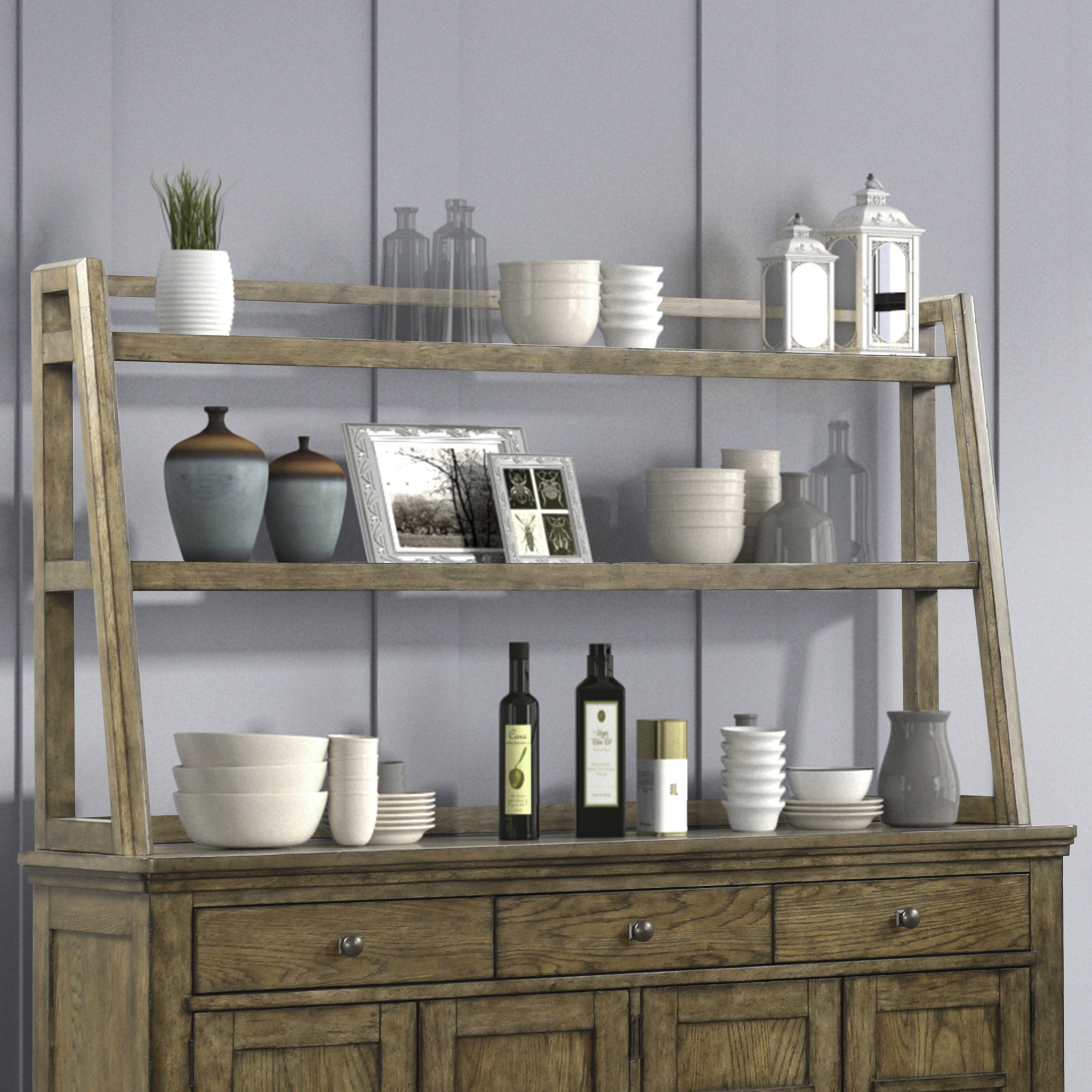 Carolina Park Server Hutch In Brown by Liberty | 1StopBedrooms