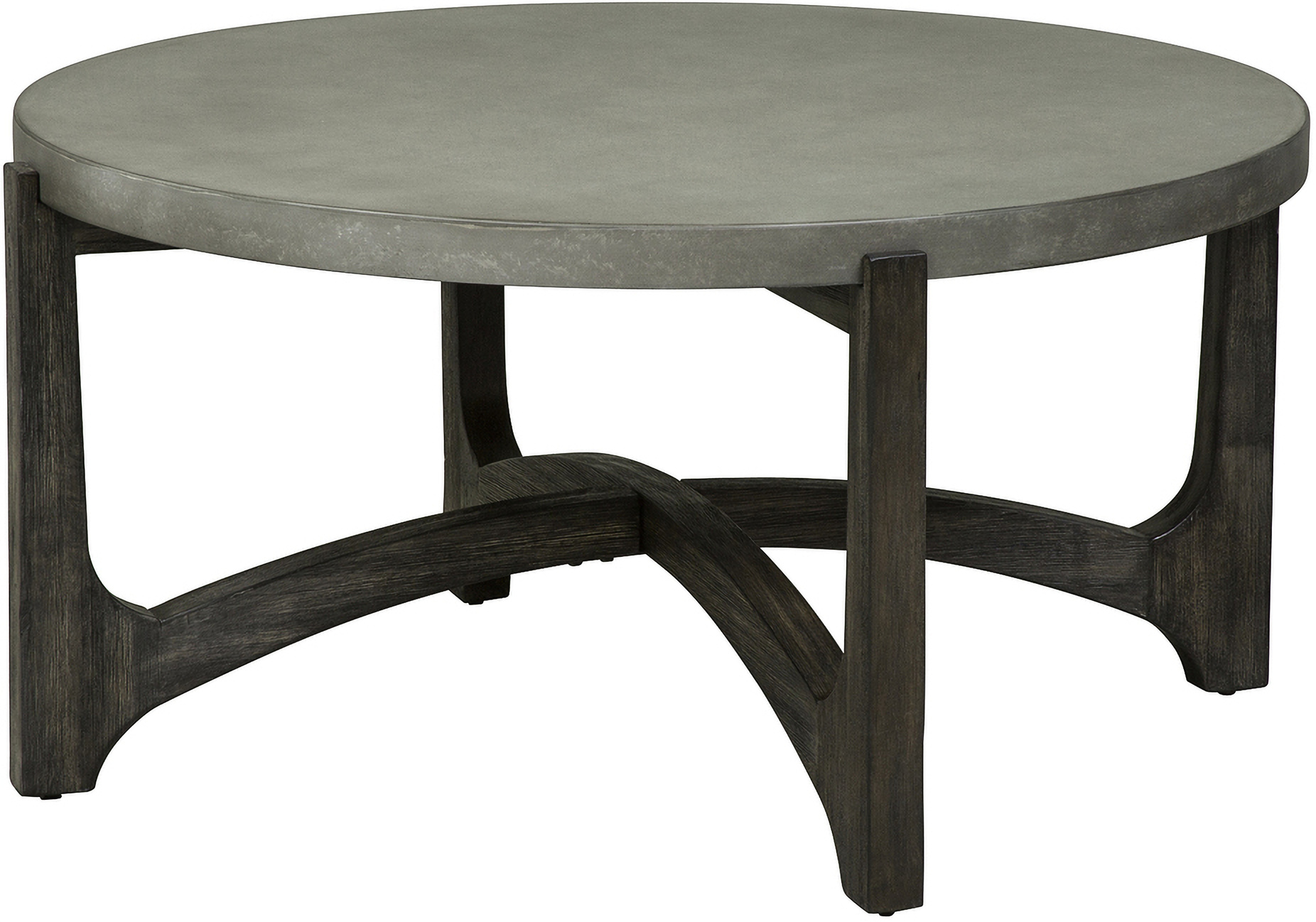 Cascade Brown Round Cocktail Table by Liberty | 1StopBedrooms