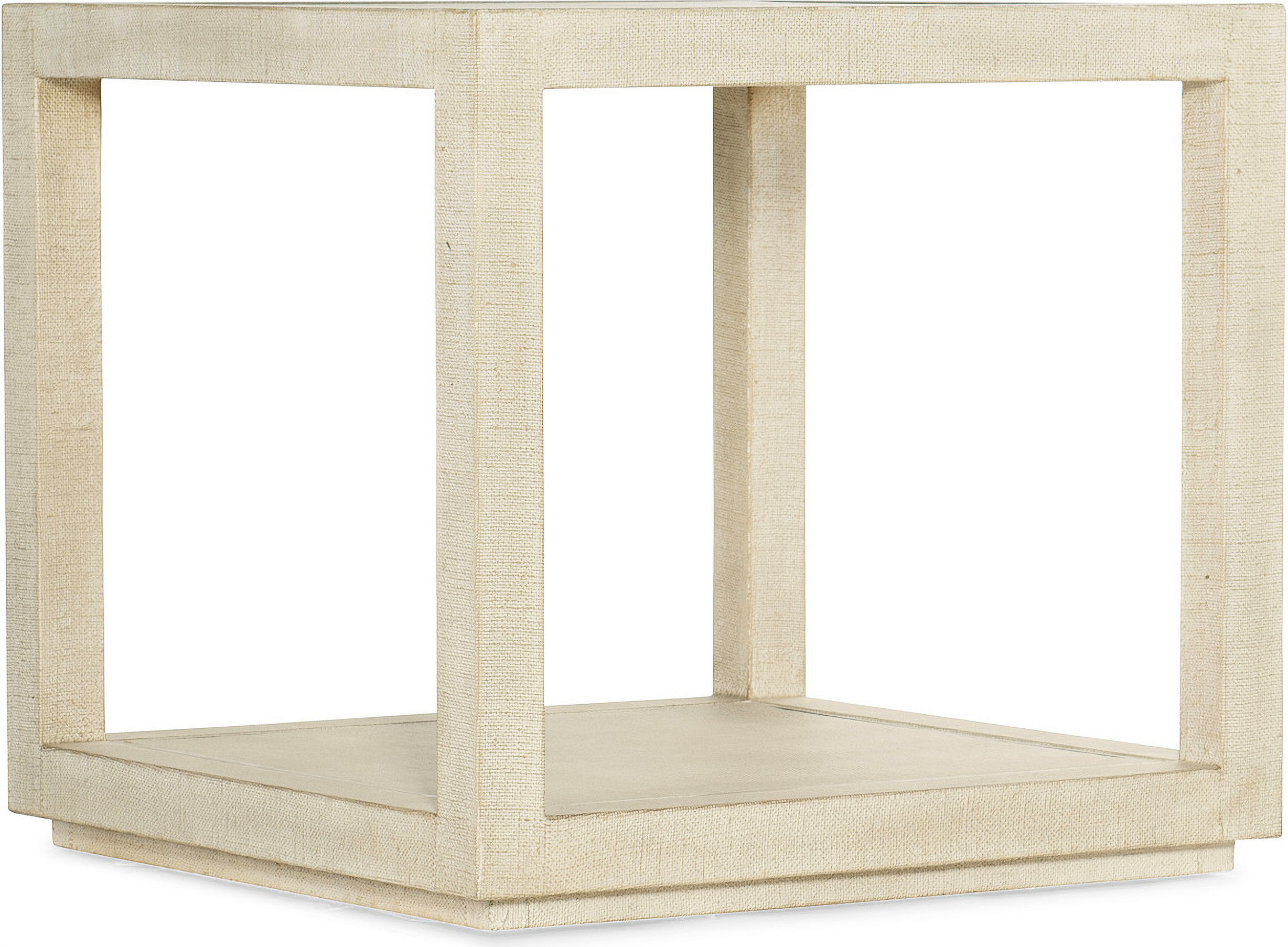 Cascade End Table In White by Hooker | 1StopBedrooms