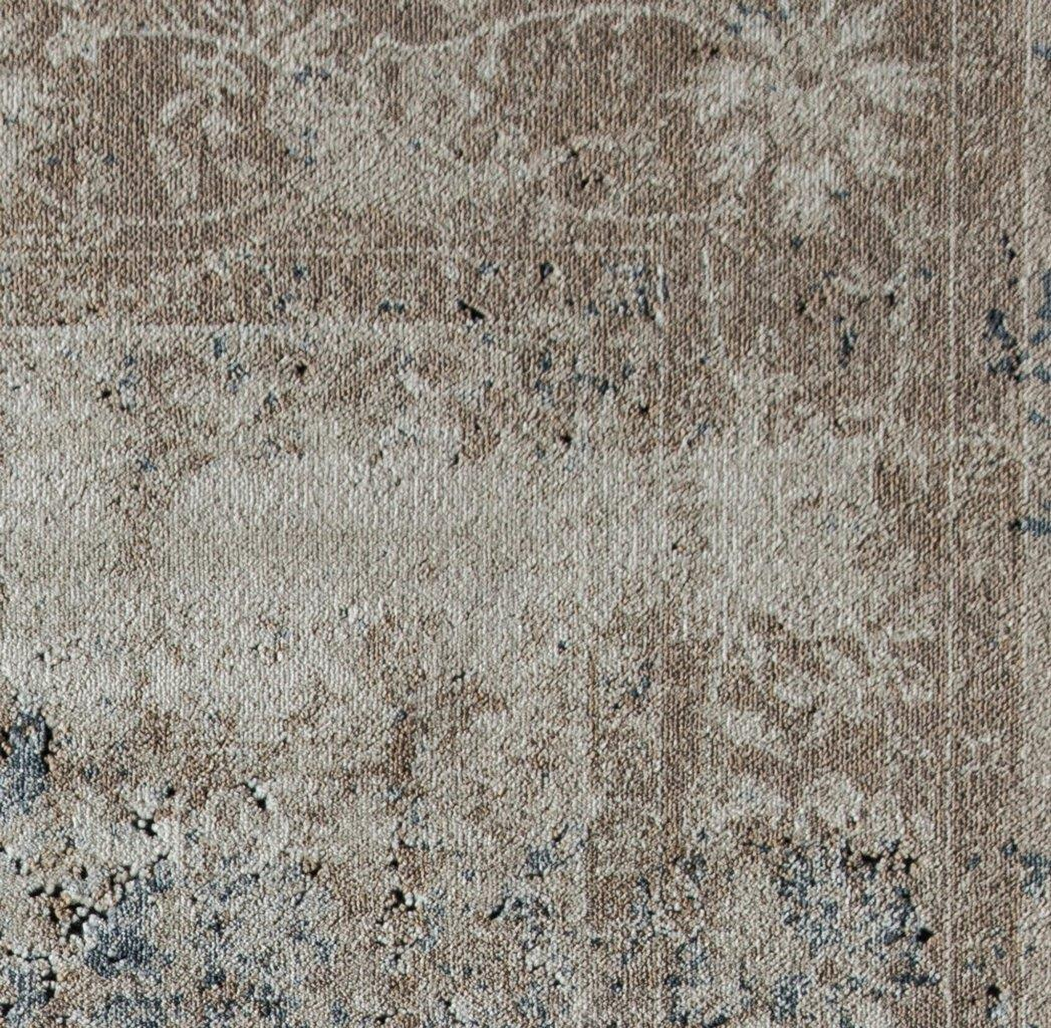 Castle CB600A Tan Taupe Abstract Transitional 2' x 4' Area Rug by Rugs ...