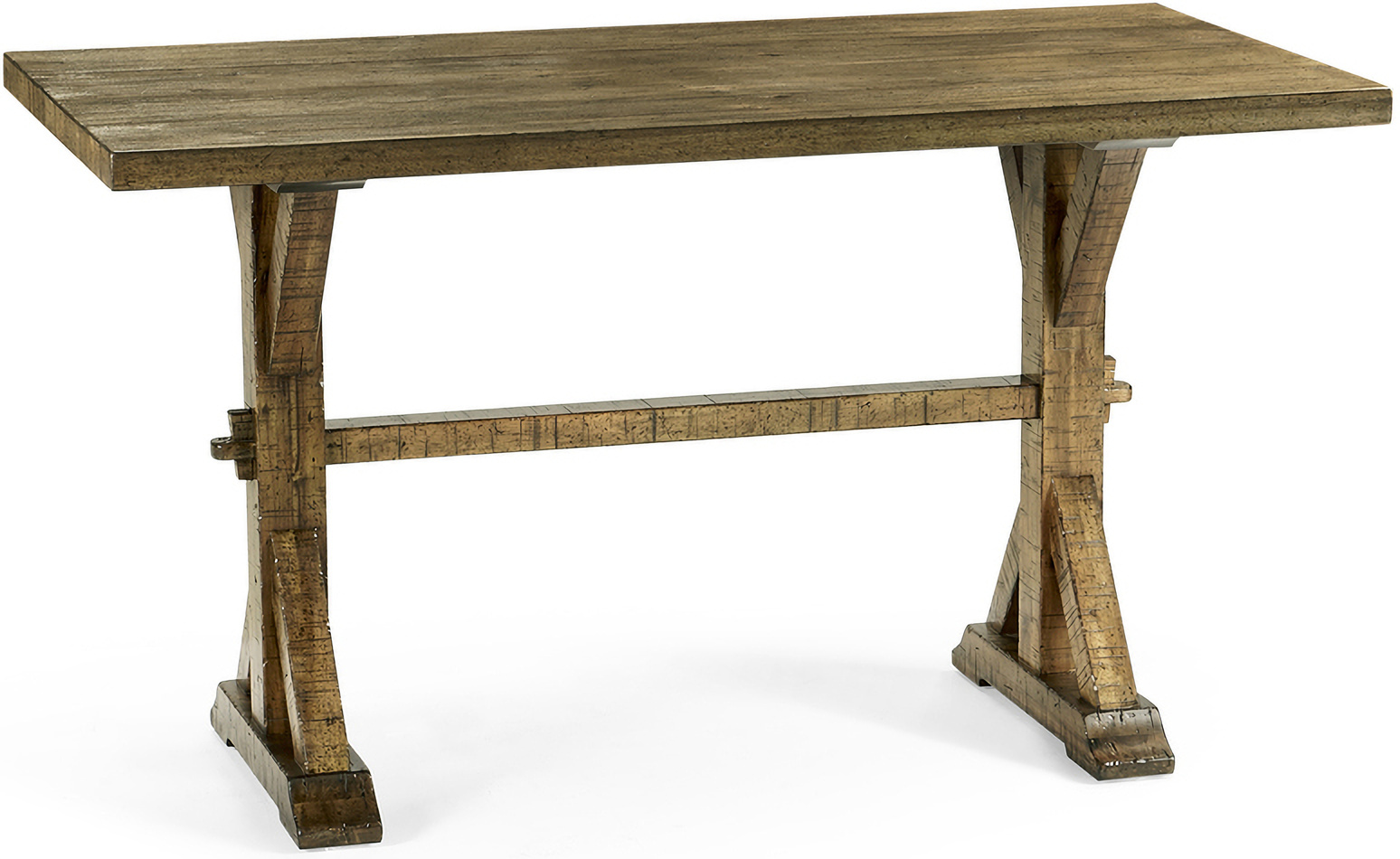 Casual Accents 54 Inch Dining Table In Medium Driftwood by Jonathan ...