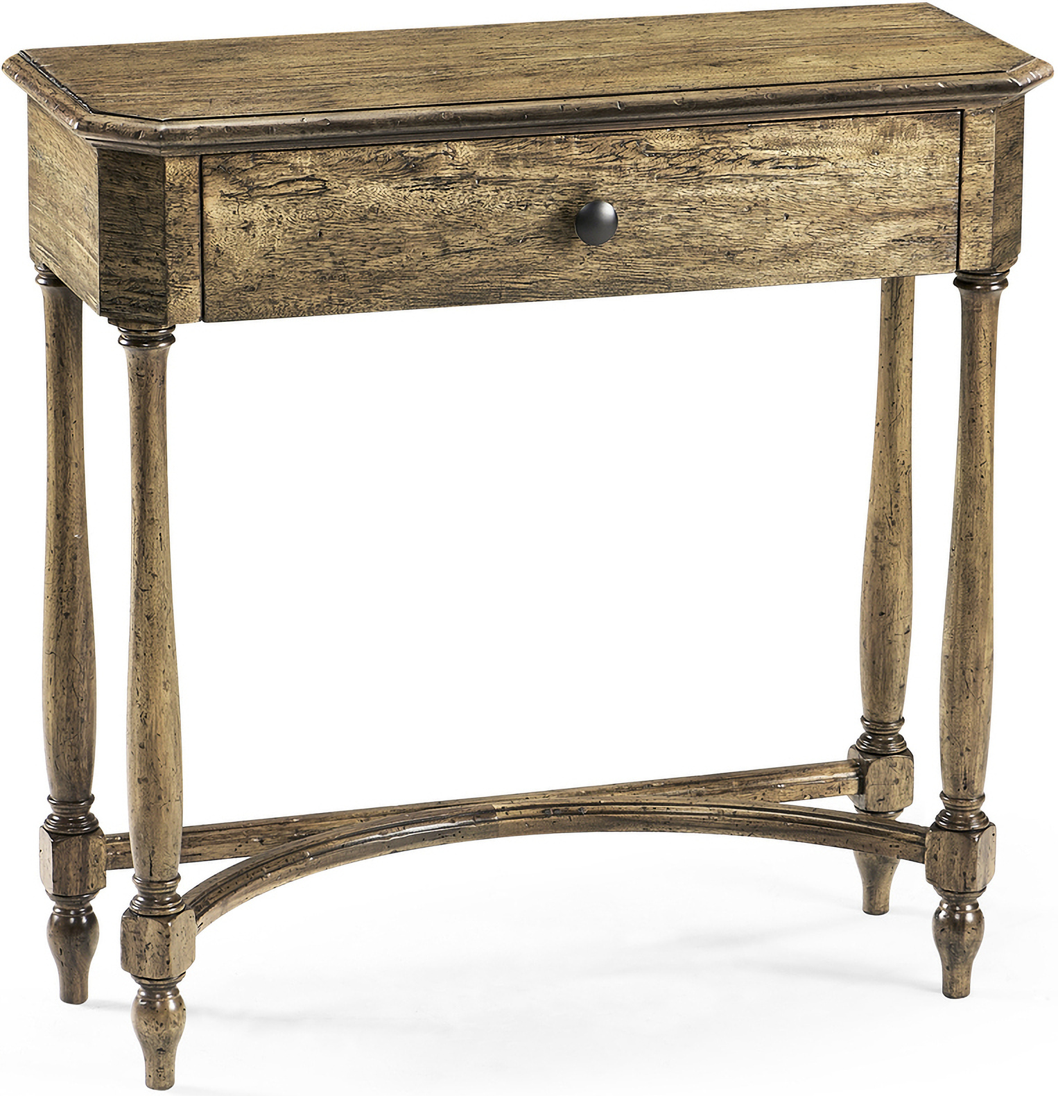 Casual Accents Console Table In Medium Driftwood by Jonathan Charles ...
