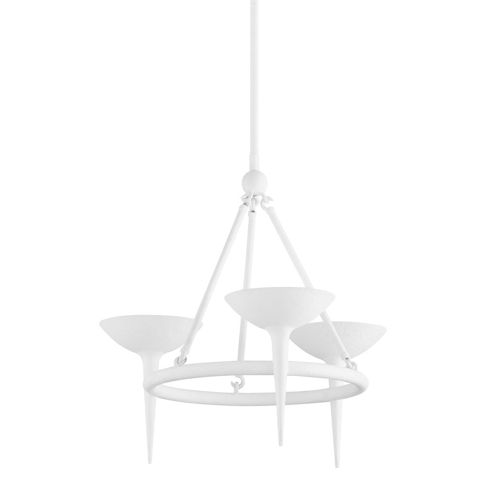 Cecilia Chandelier In Gesso White by Hudson Valley Lighting | 1StopBedrooms