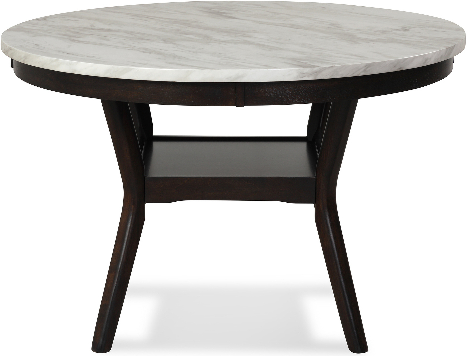 Celeste 48 Inch Faux Marble Round Dining Table In Espresso by New ...