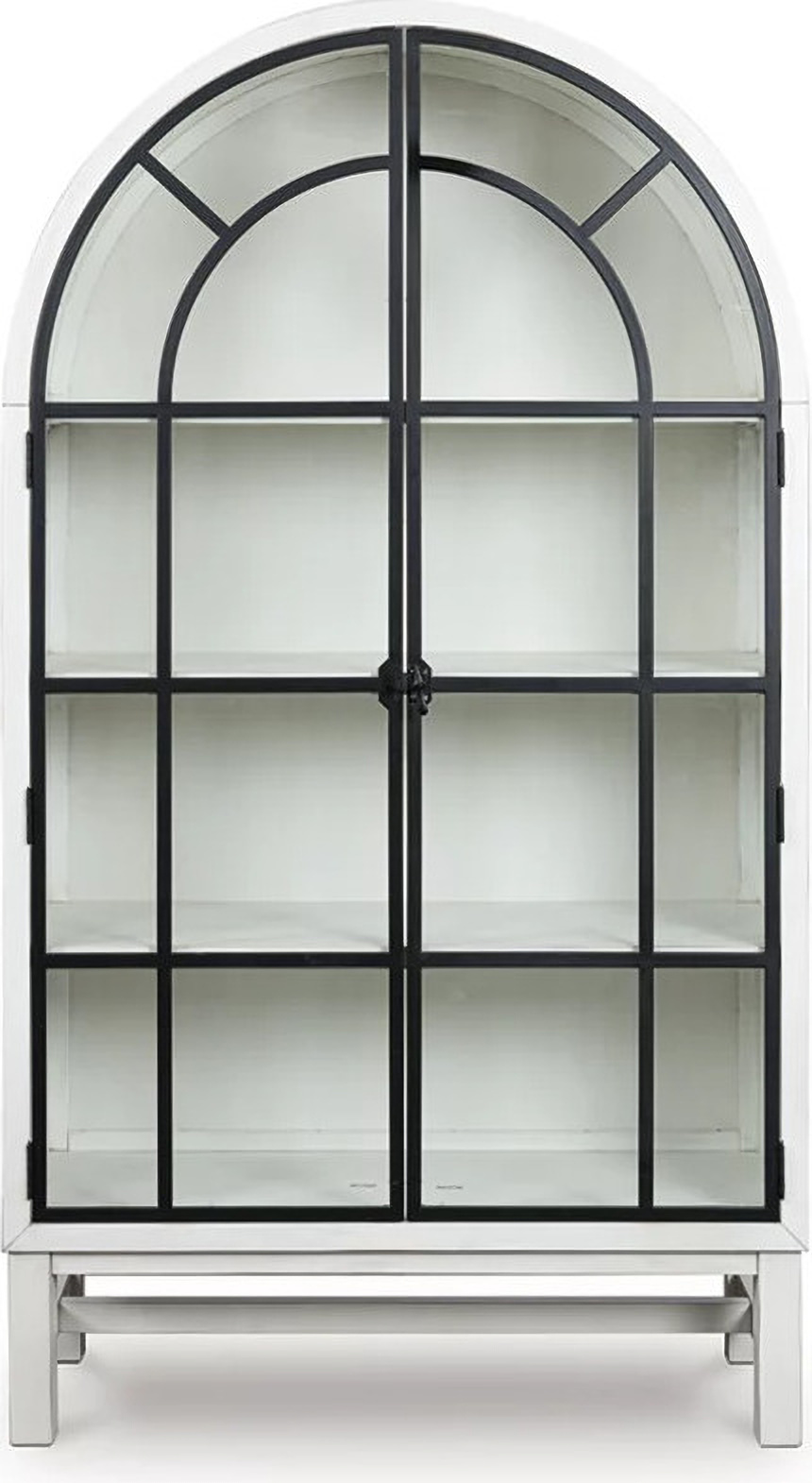 Chadworth Display Cabinet In White by Ashley Furniture | 1StopBedrooms