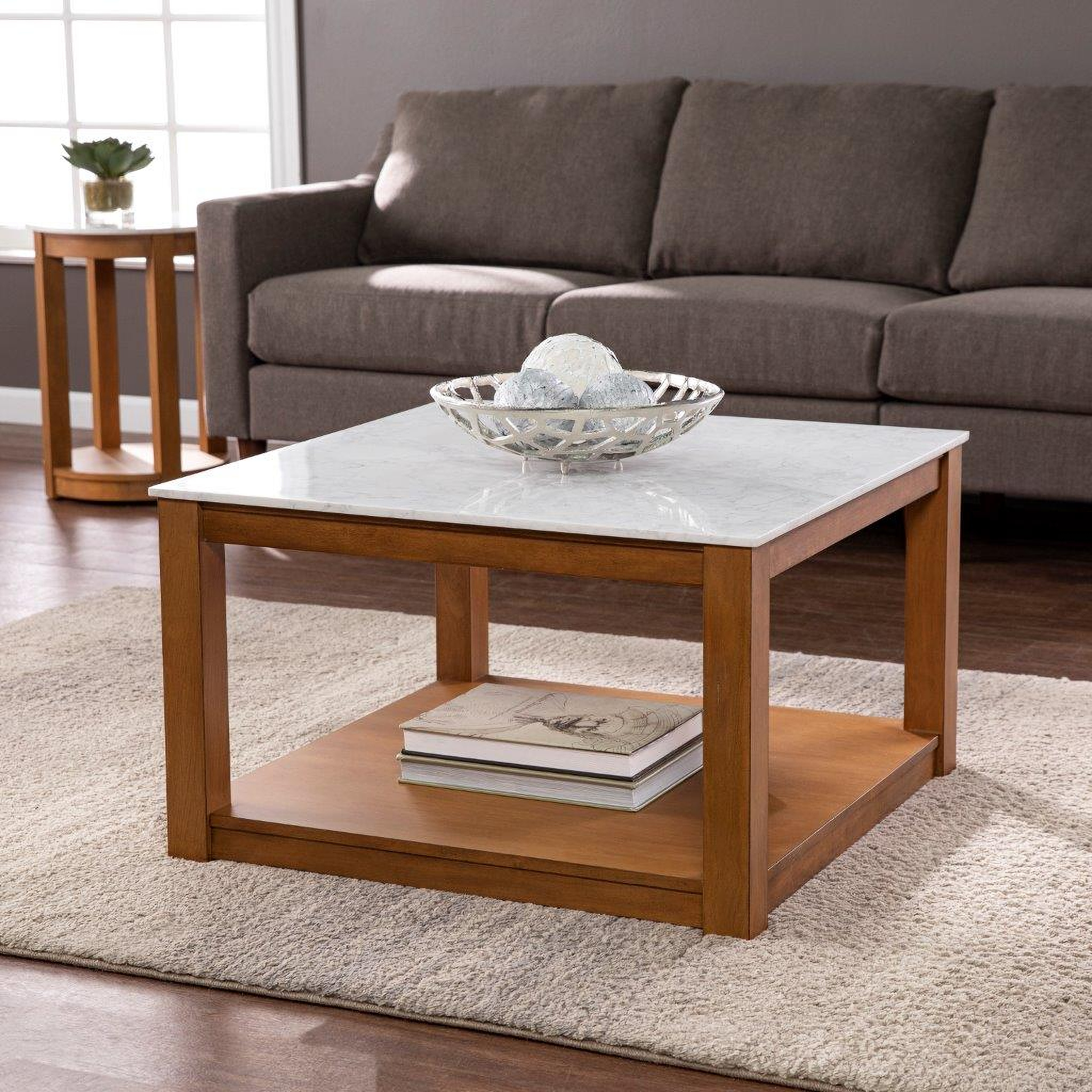 Chandlen Square Cocktail Table by SEI Furniture | 1StopBedrooms