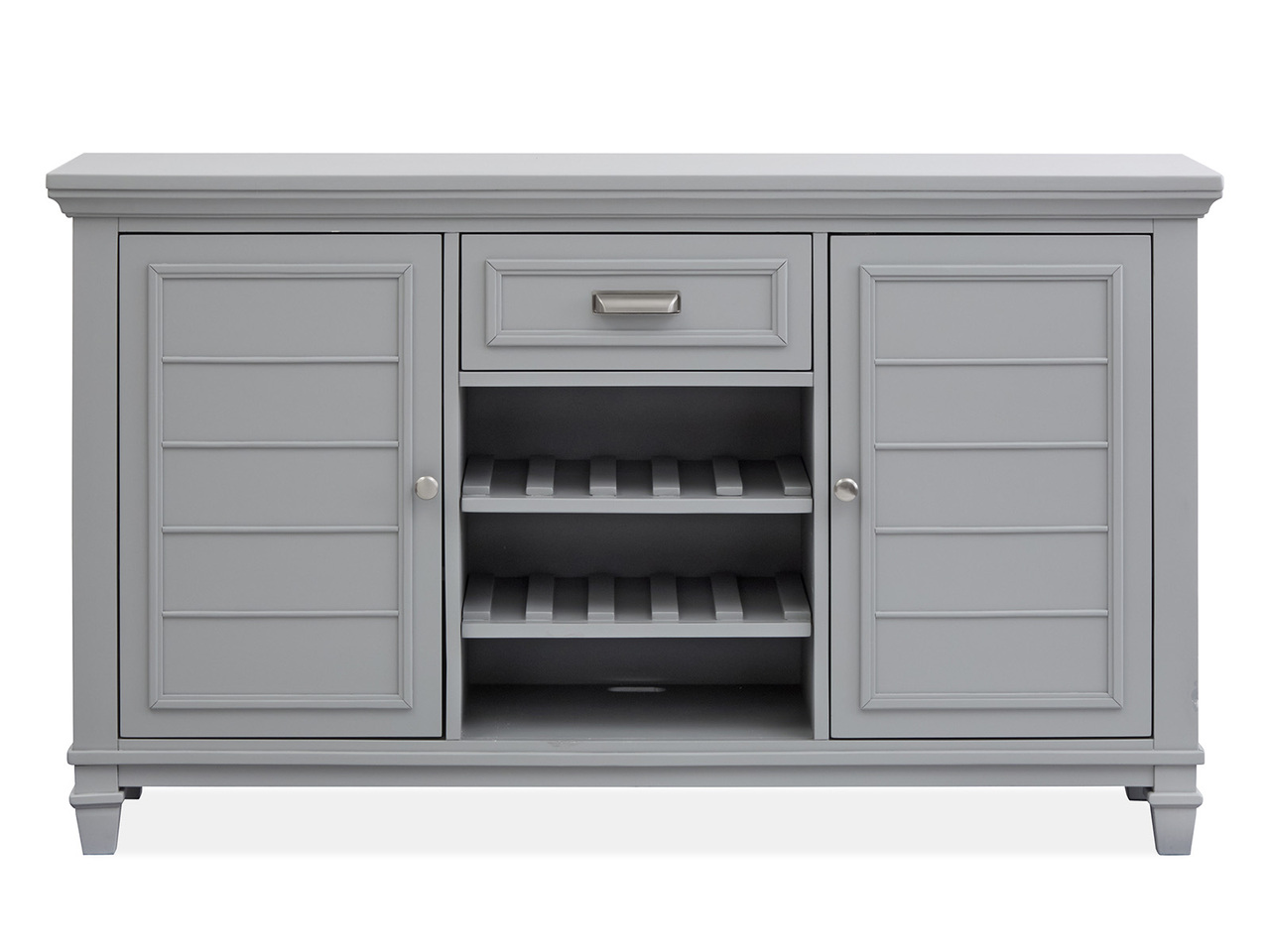 Charleston Server In Harbor Gray by Magnussen | 1StopBedrooms