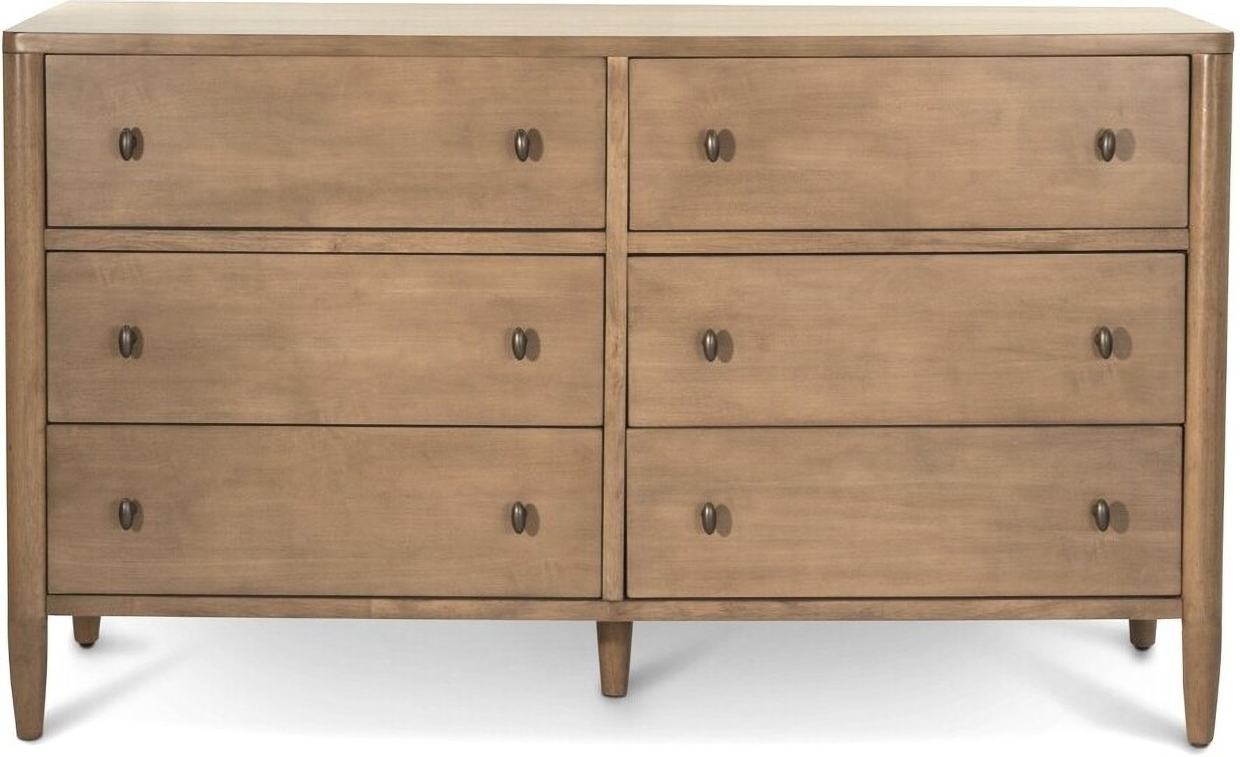Chatham 6 Drawer Dresser In Tan by Sea Winds Trading | 1StopBedrooms