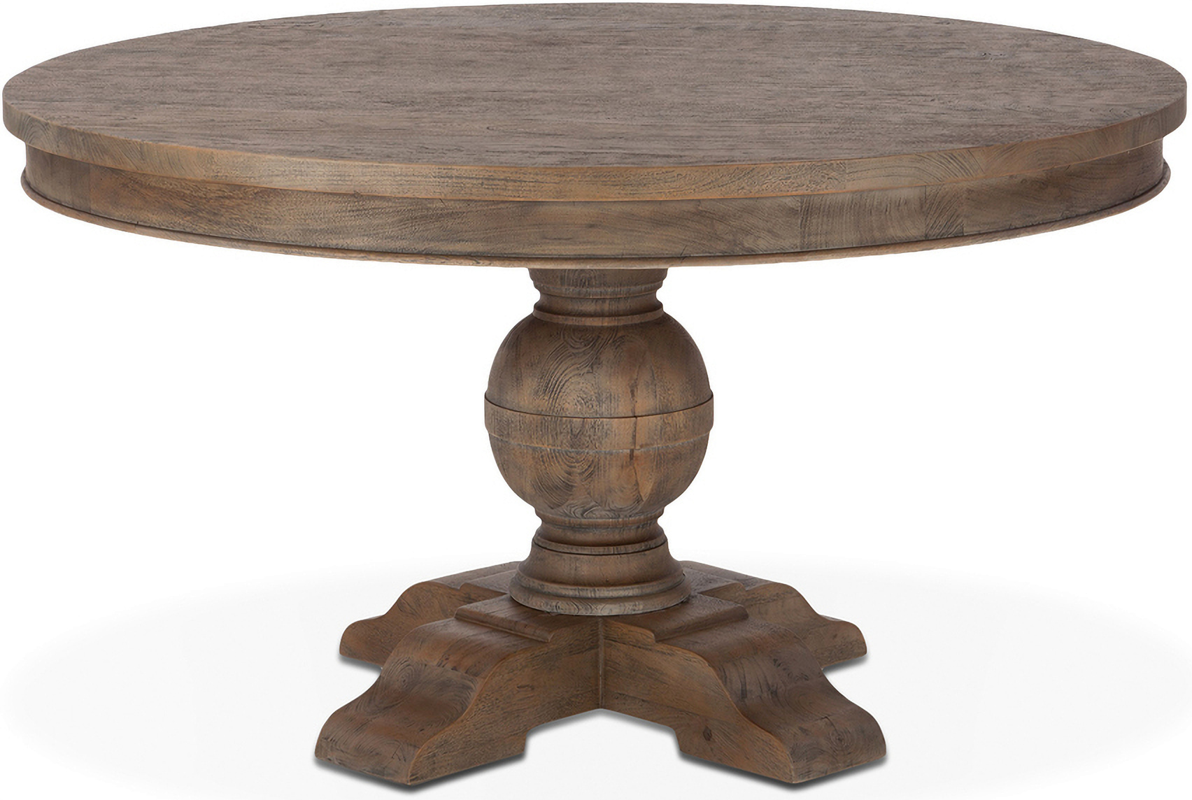 Chatham Downs 48 Inch Round Dining Table In Weathered Teak by Home ...