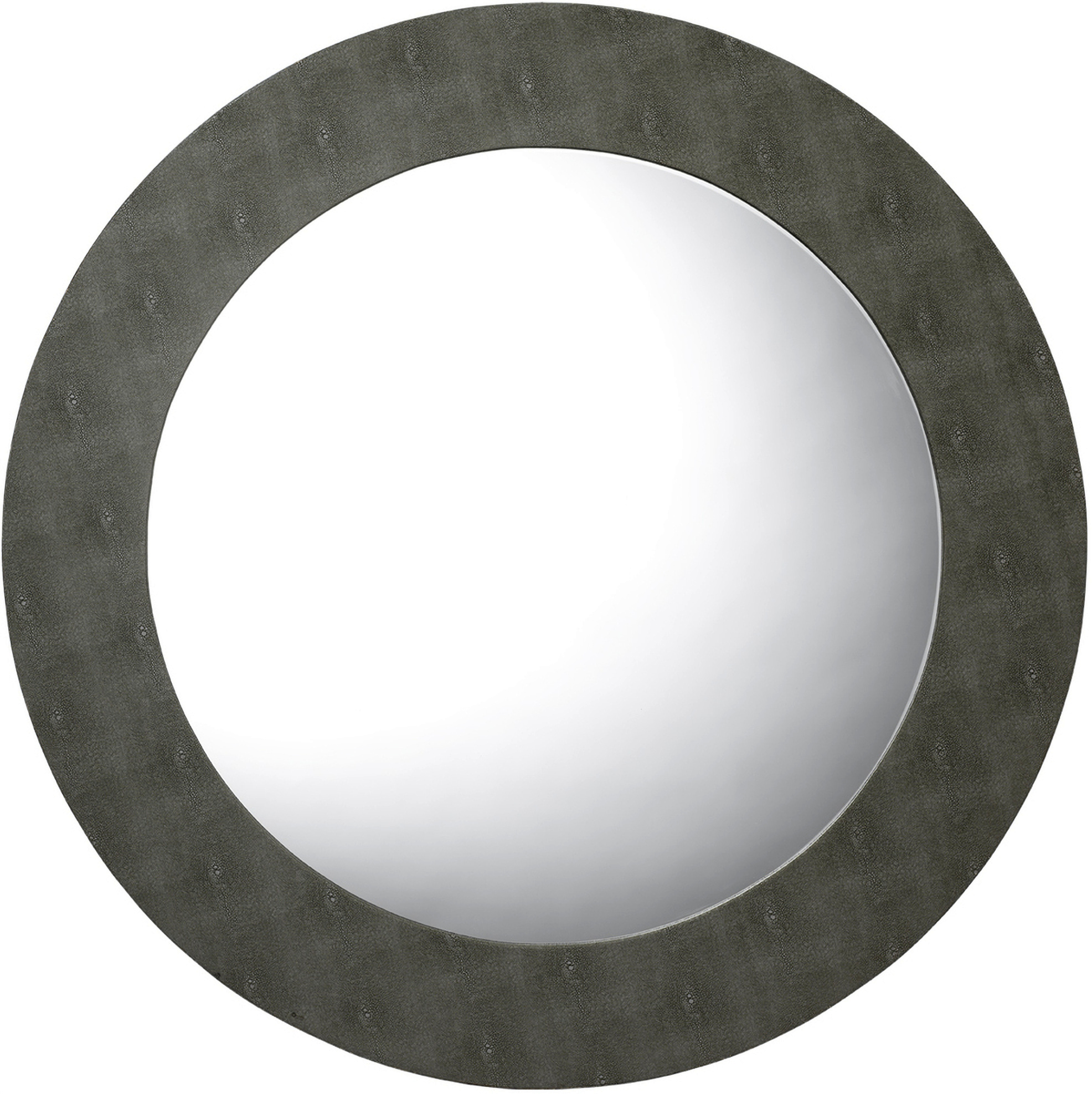 Chester Grey Round Mirror by Jamie Young Company | 1StopBedrooms