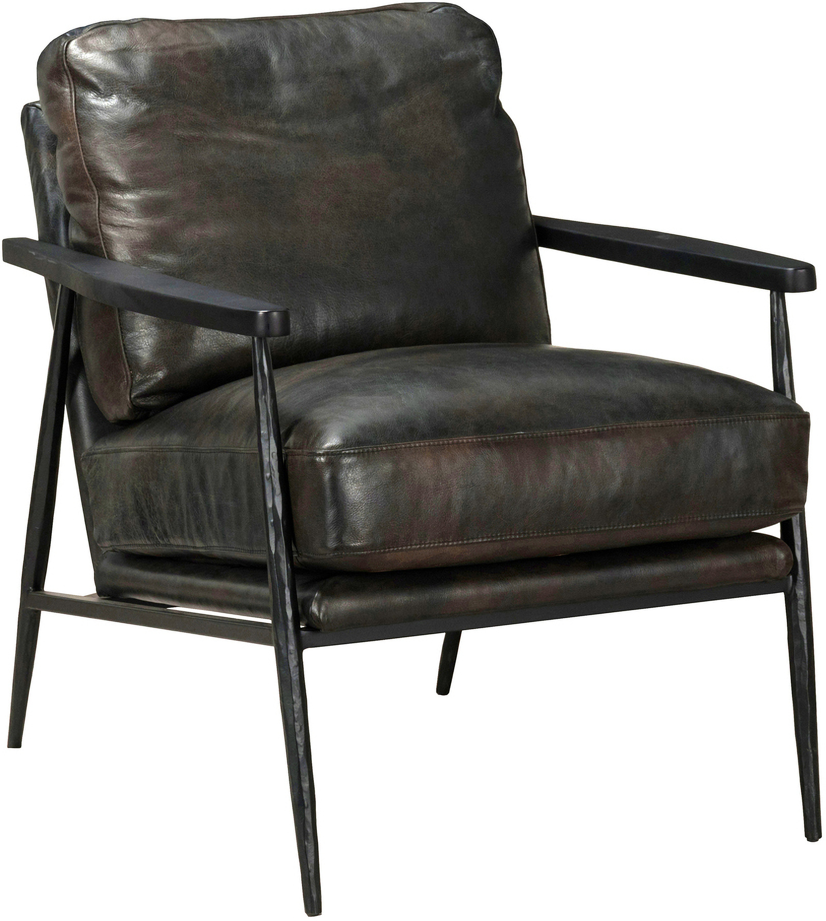 Christopher Club Chair In Jet Black by Classic Home | 1StopBedrooms