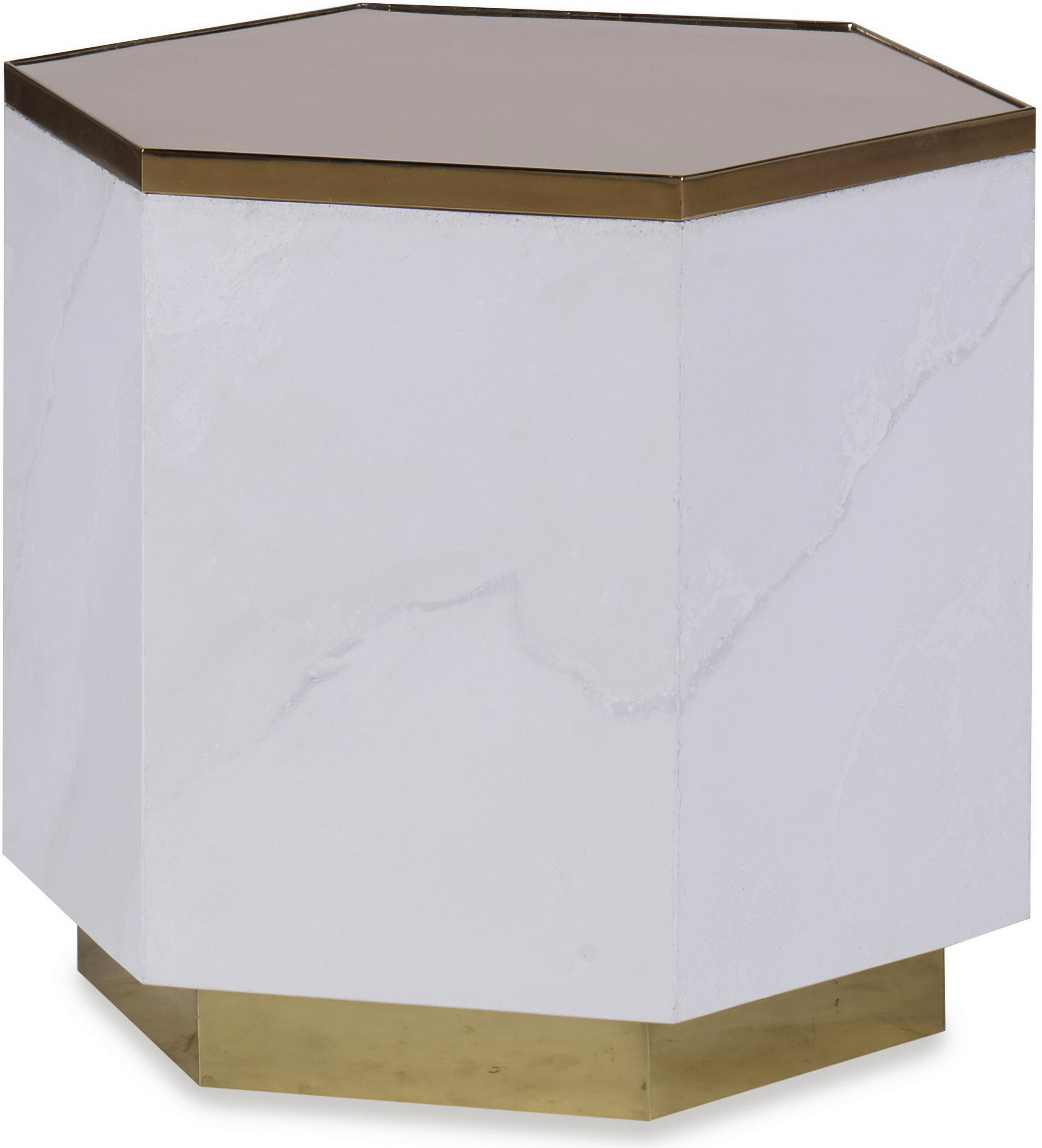 Claren Bunching Cocktail Table In White and Grey by Century Furniture ...