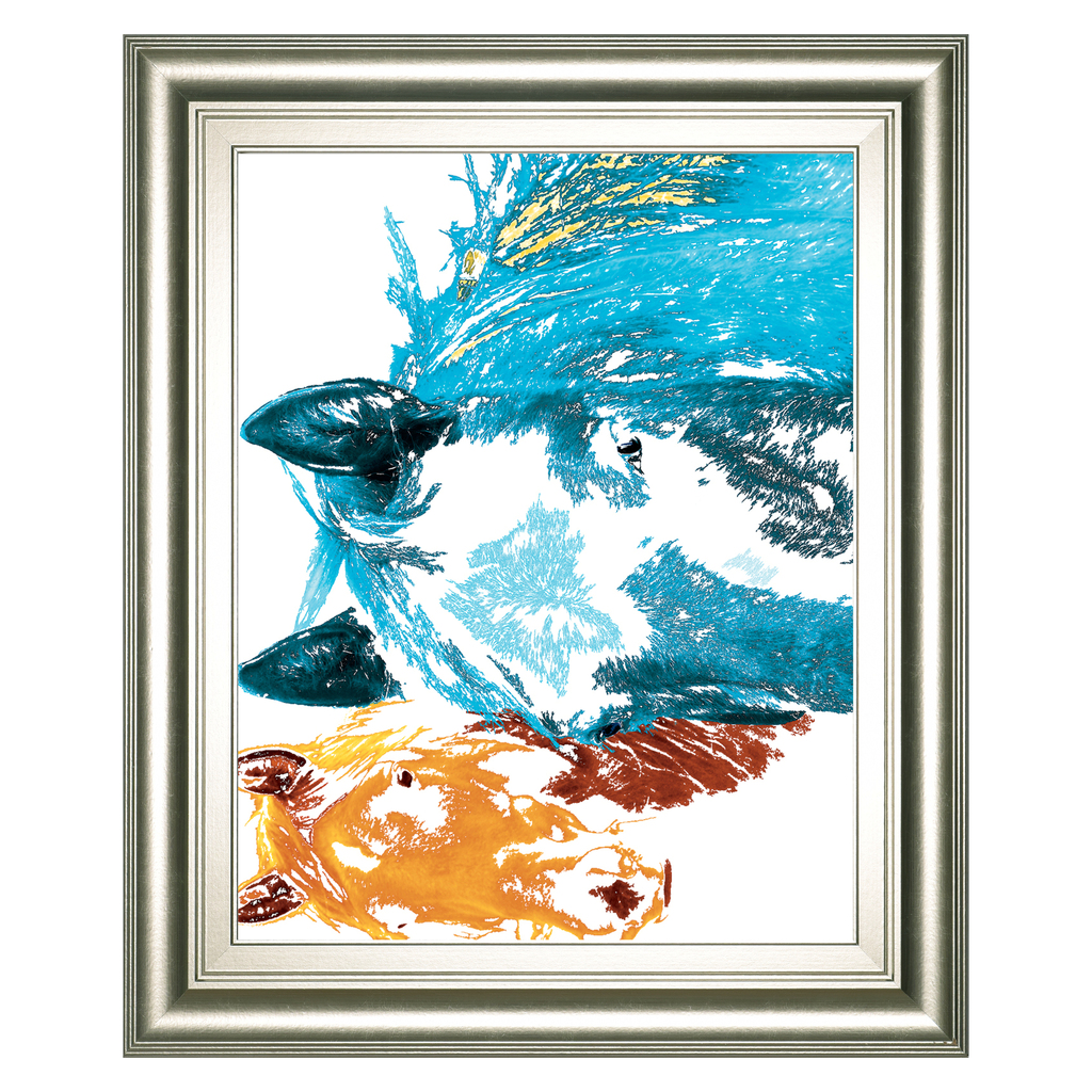Classy Art Equine Contrast Wall Art In Multi by Classy Living ...