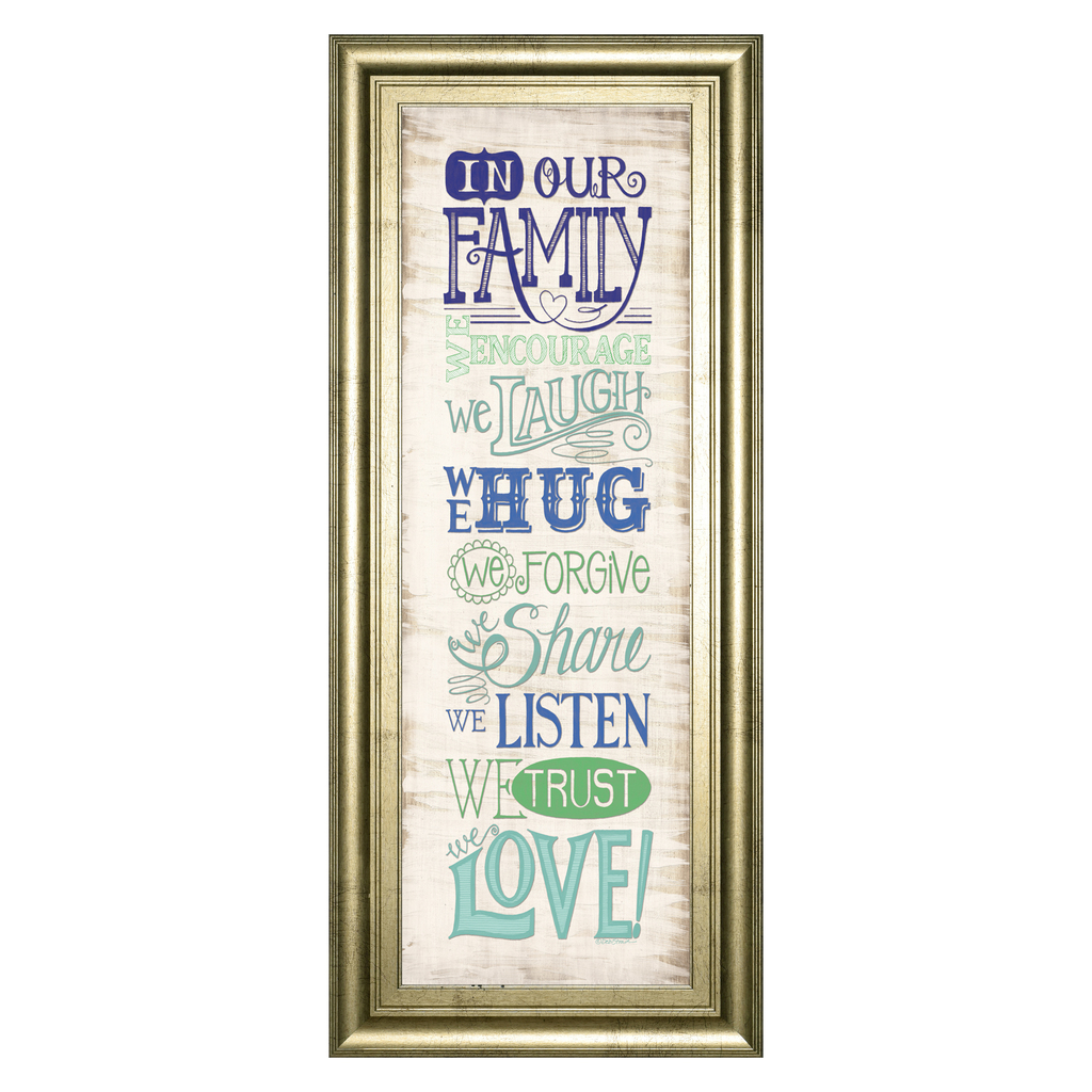 Classy Art Family Encouragement Wall Art In Multi by Classy Living ...