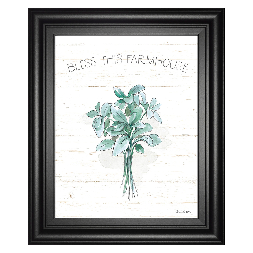 Classy Art Farmhouse Blessing Wall Art In Multi by Classy Living ...