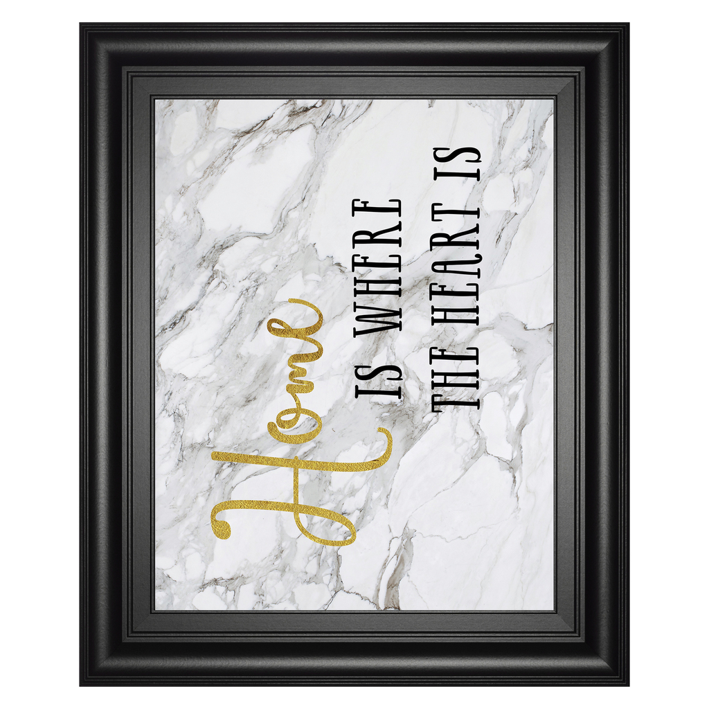 Classy Art Heartfelt Marble Quote Wall Art In Multi by Classy Living ...