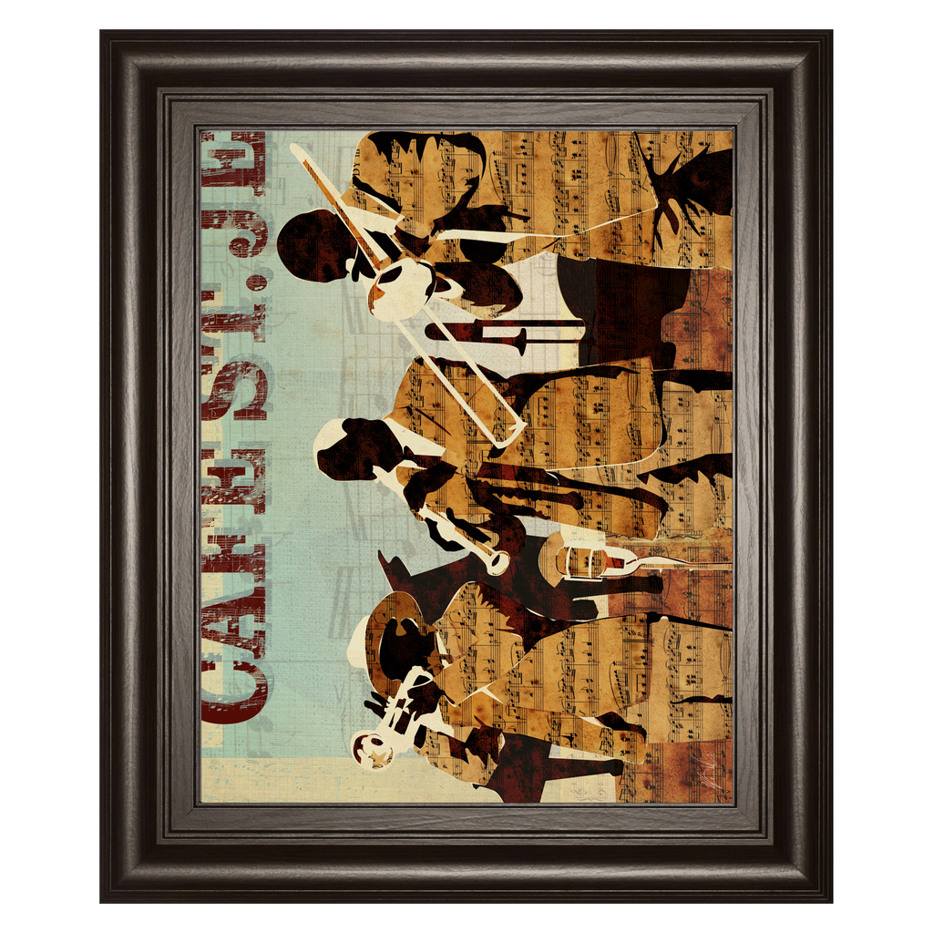 Classy Art Jazz Ensemble Wall Art In Multi by Classy Living | 1StopBedrooms