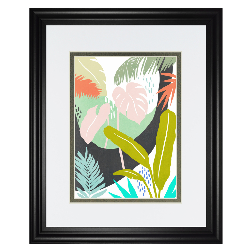 Classy Art Jazzy Jungle II Wall Art In Multi by Classy Living ...