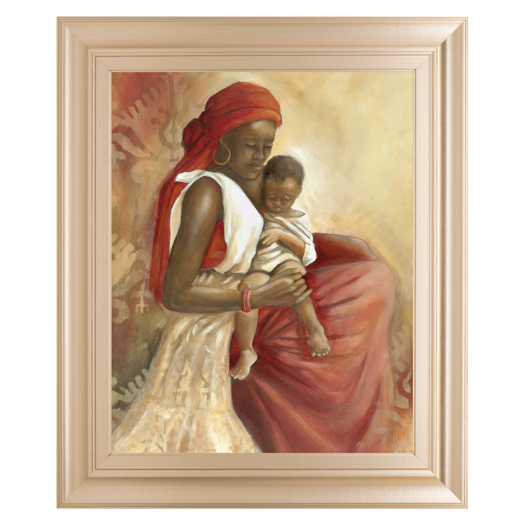 Classy Art Maternal Embrace Wall Art In Multi by Classy Living ...