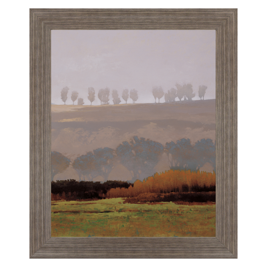 Classy Art Misty Tree Line Wall Art - No Mat In Multi by Classy Living ...