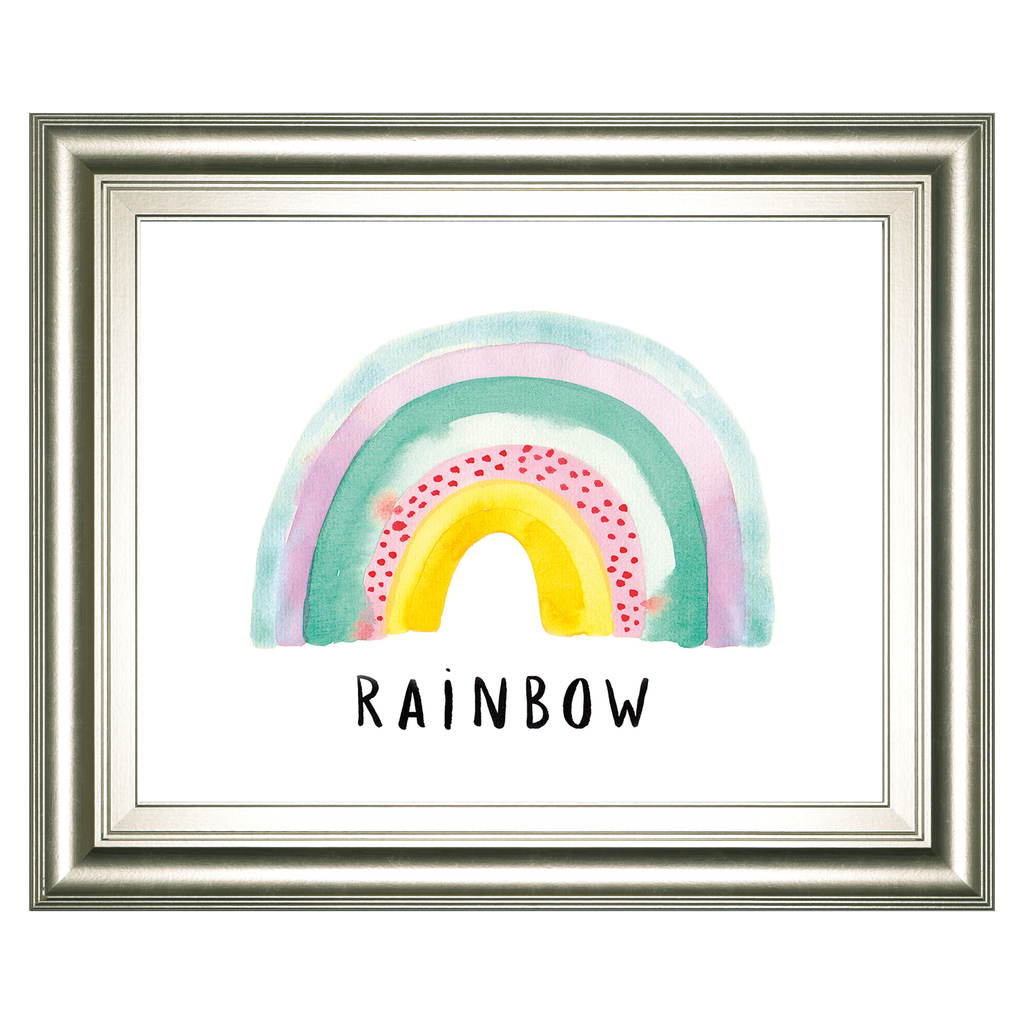 Classy Art Rainbow Joy Wall Art In Multi by Classy Living | 1StopBedrooms