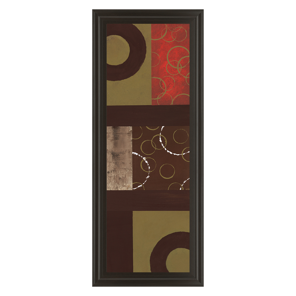 Classy Art Ringed Mosaic Wall Art In Multi by Classy Living | 1StopBedrooms