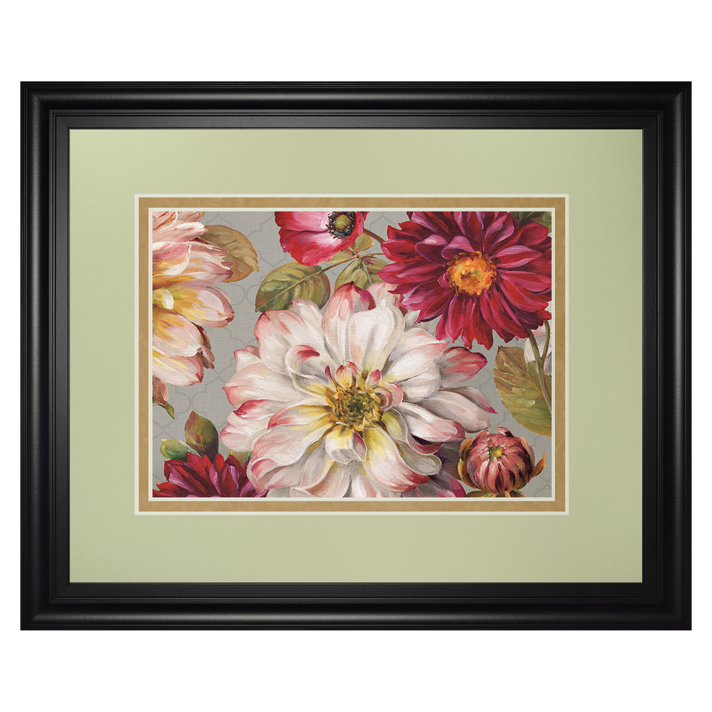 Classy Art Timeless Blooms Wall Art - Double Mat In Multi by Classy ...