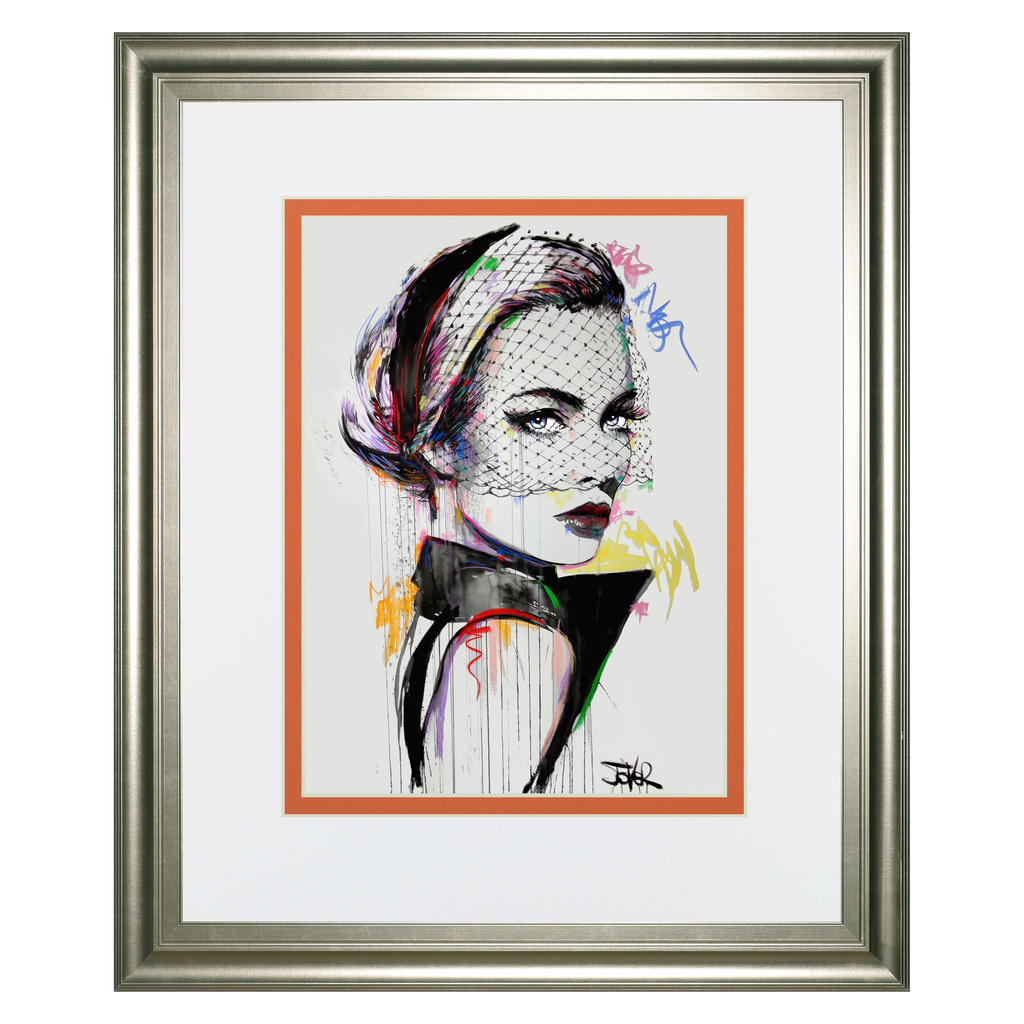 Classy Art Virginia Portrait Wall Art - Double Mat In Multi by Classy ...