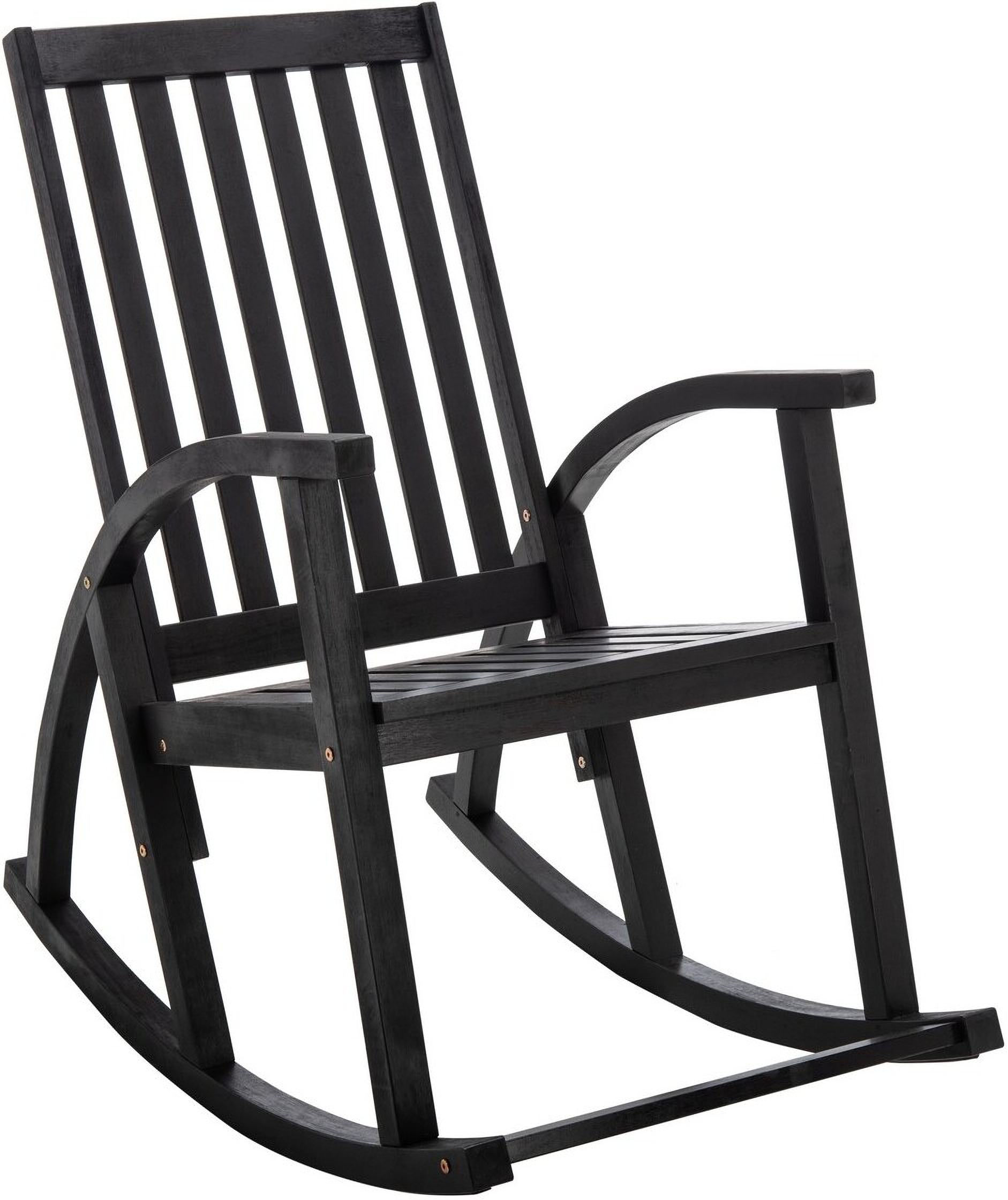 Clayton Rocking Chair in Black by Safavieh | 1StopBedrooms