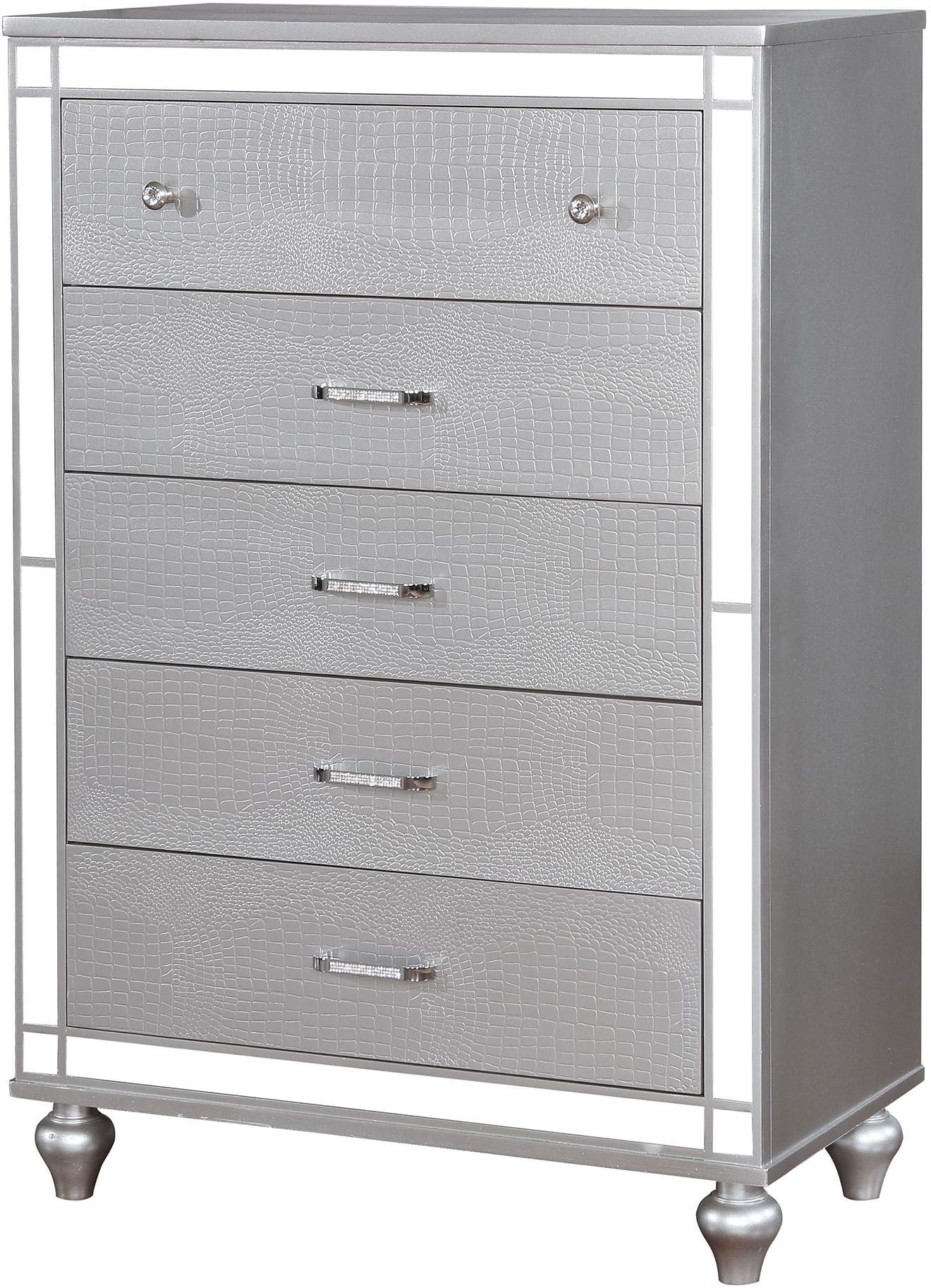 Brachium Silver Chest by Furniture of America | 1StopBedrooms