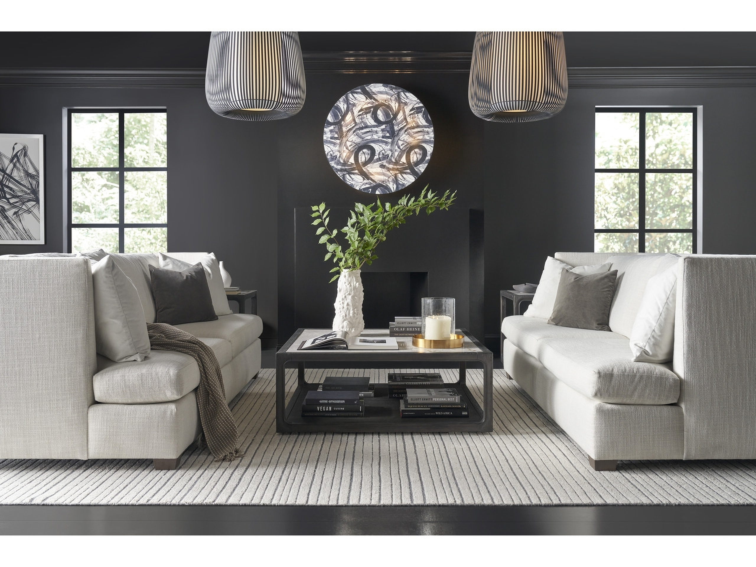 Coalesce Occasional Table Set In Raven by Universal | 1StopBedrooms