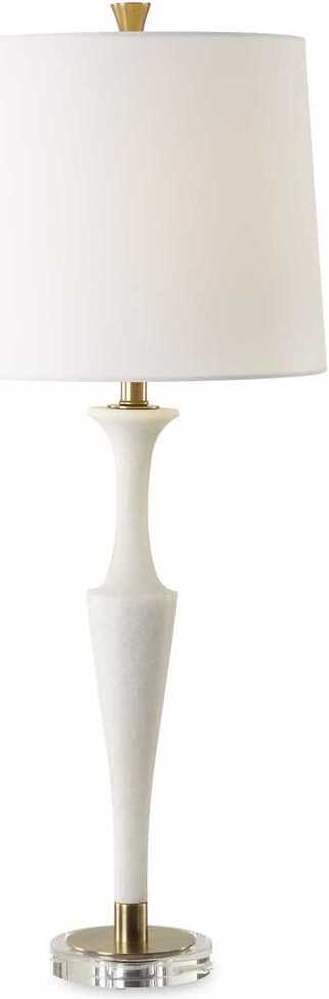 Colette Stone Table Lamp In White and Gold by Uttermost | 1StopBedrooms