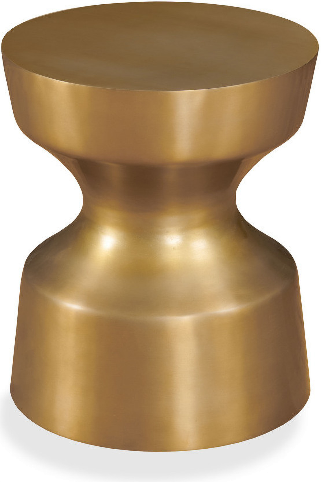 Colton Side Table In Brass by Century Furniture | 1StopBedrooms