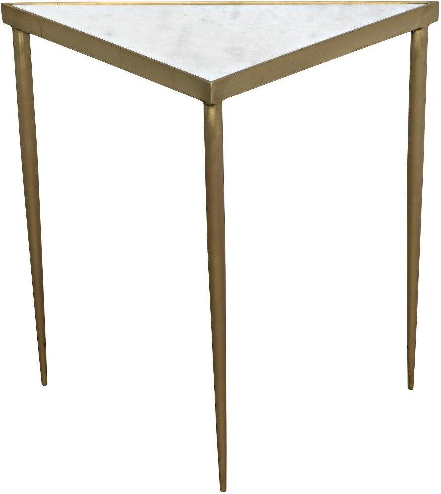 Comet Triangle Side Table by Noir | 1StopBedrooms