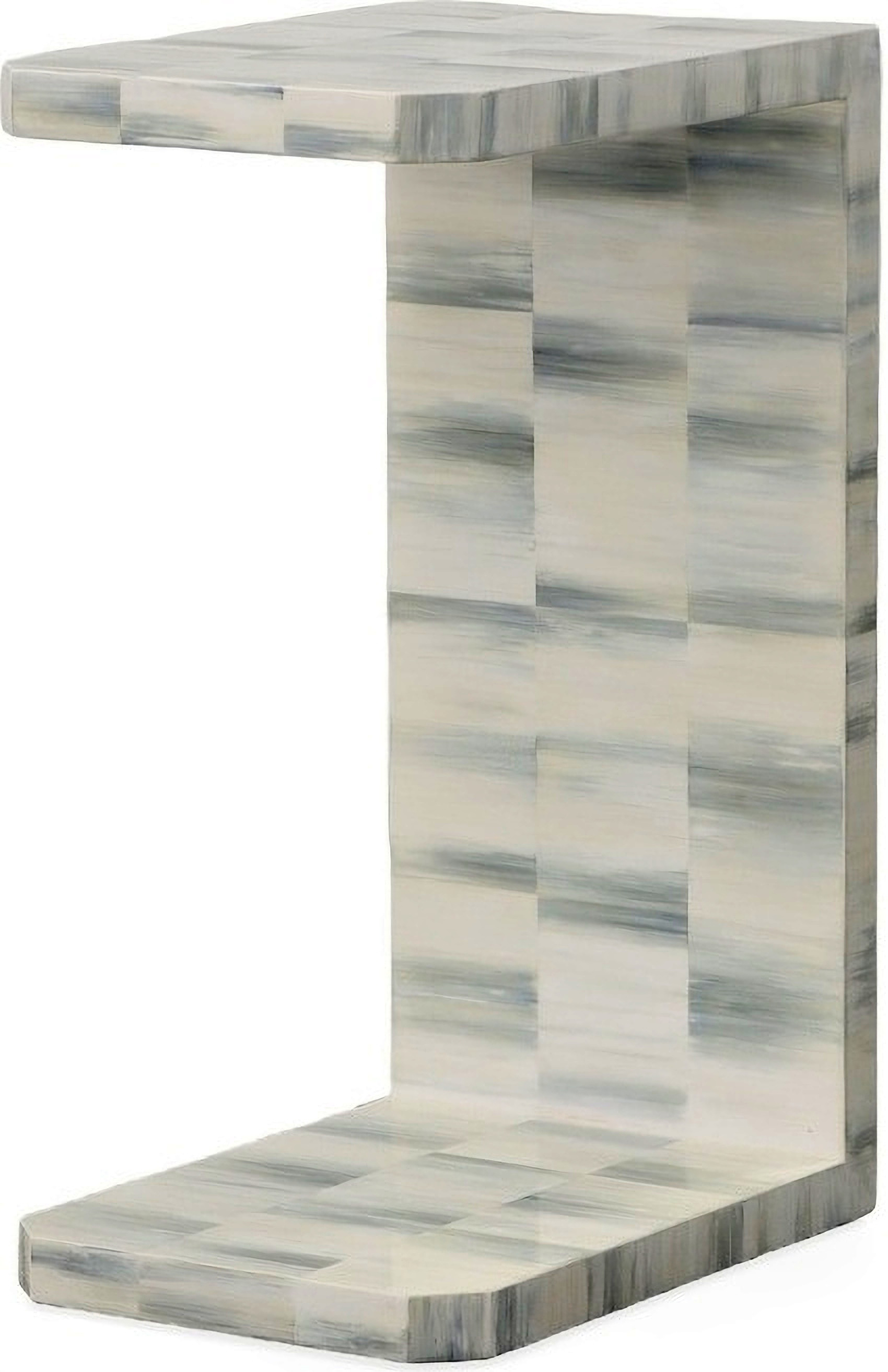 Compositions Pull-Up Table In White and Gray by Century Furniture | 1StopBedrooms