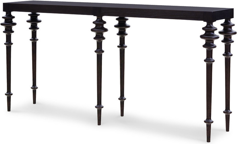 Console Table In Mocha by Century Furniture | 1StopBedrooms