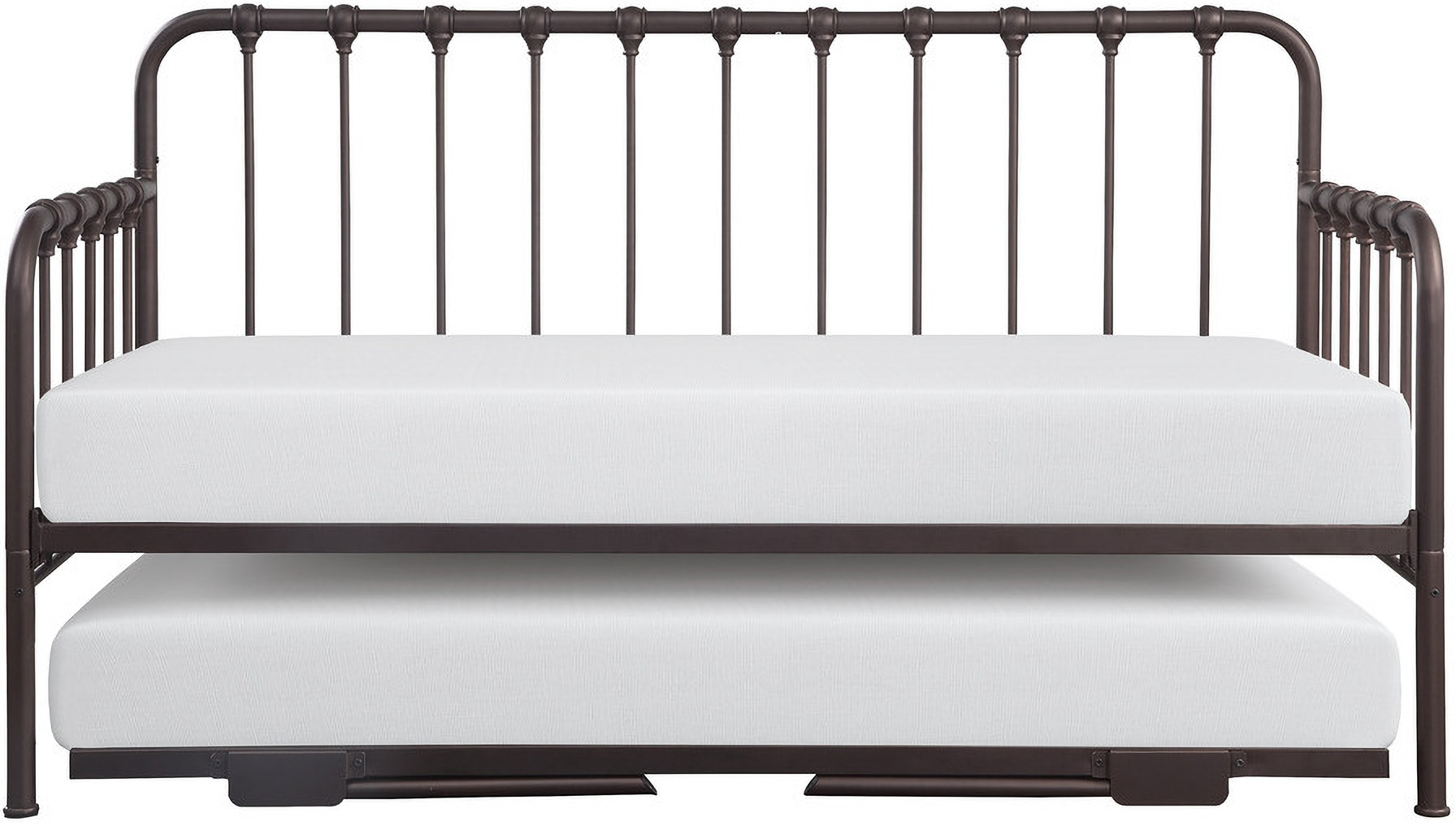Constance Dark Bronze Daybed With Lift Up Trundle by Homelegance ...