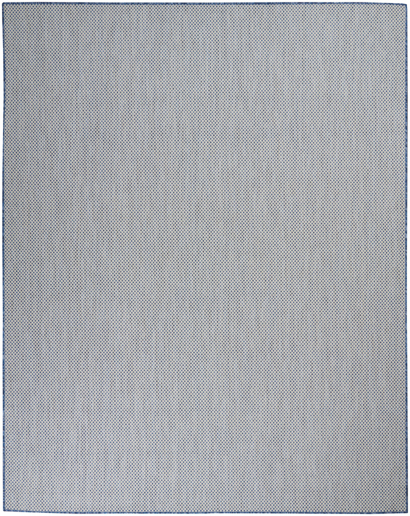 Courtyard 7' x 10' Rug In Ivory Blue by Nourison | 1StopBedrooms