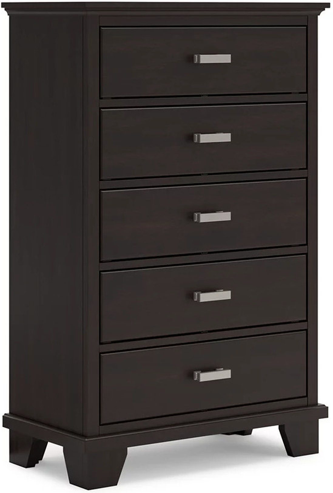 Covetown Chest Of Drawers In Dark Brown by Ashley Furniture | 1StopBedrooms