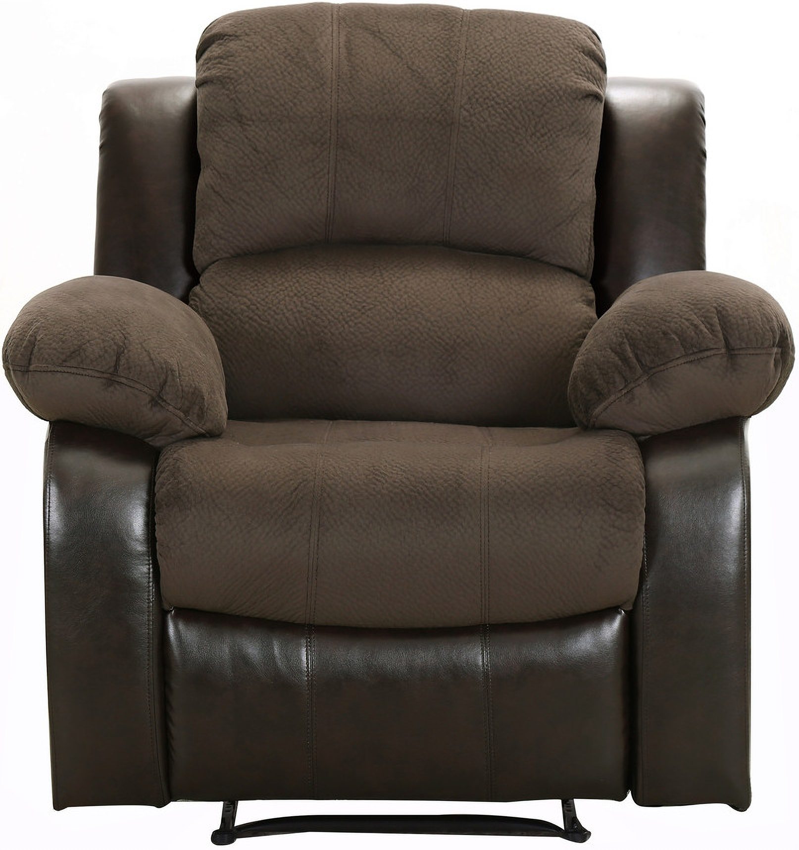 Cranley Reclining Chair In Brown by Homelegance | 1StopBedrooms