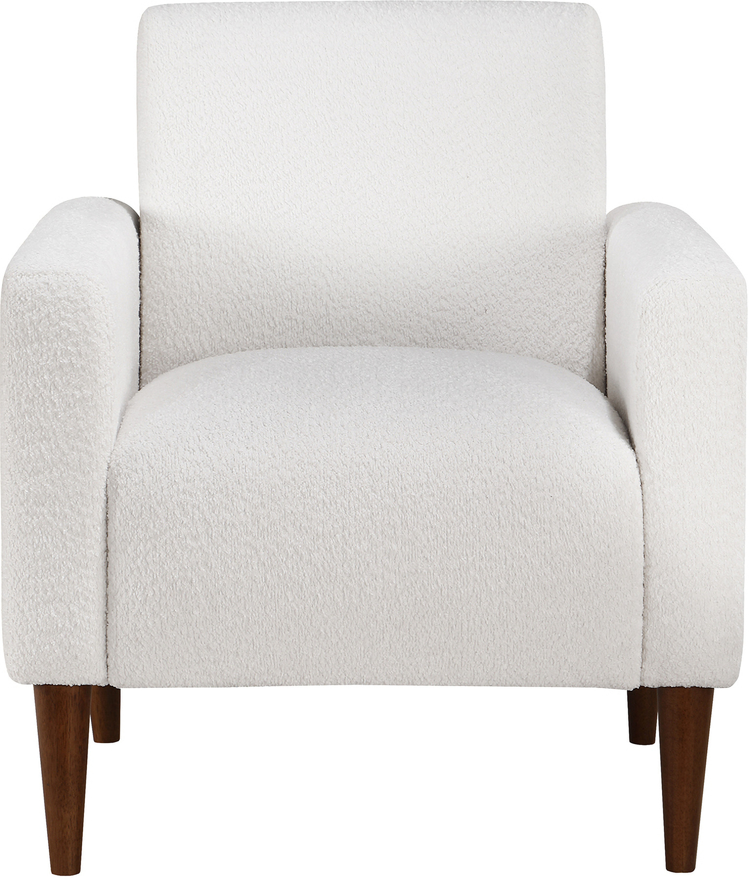 Cumulus Modern Arm Chair In Milky White by Comfort Pointe | 1StopBedrooms