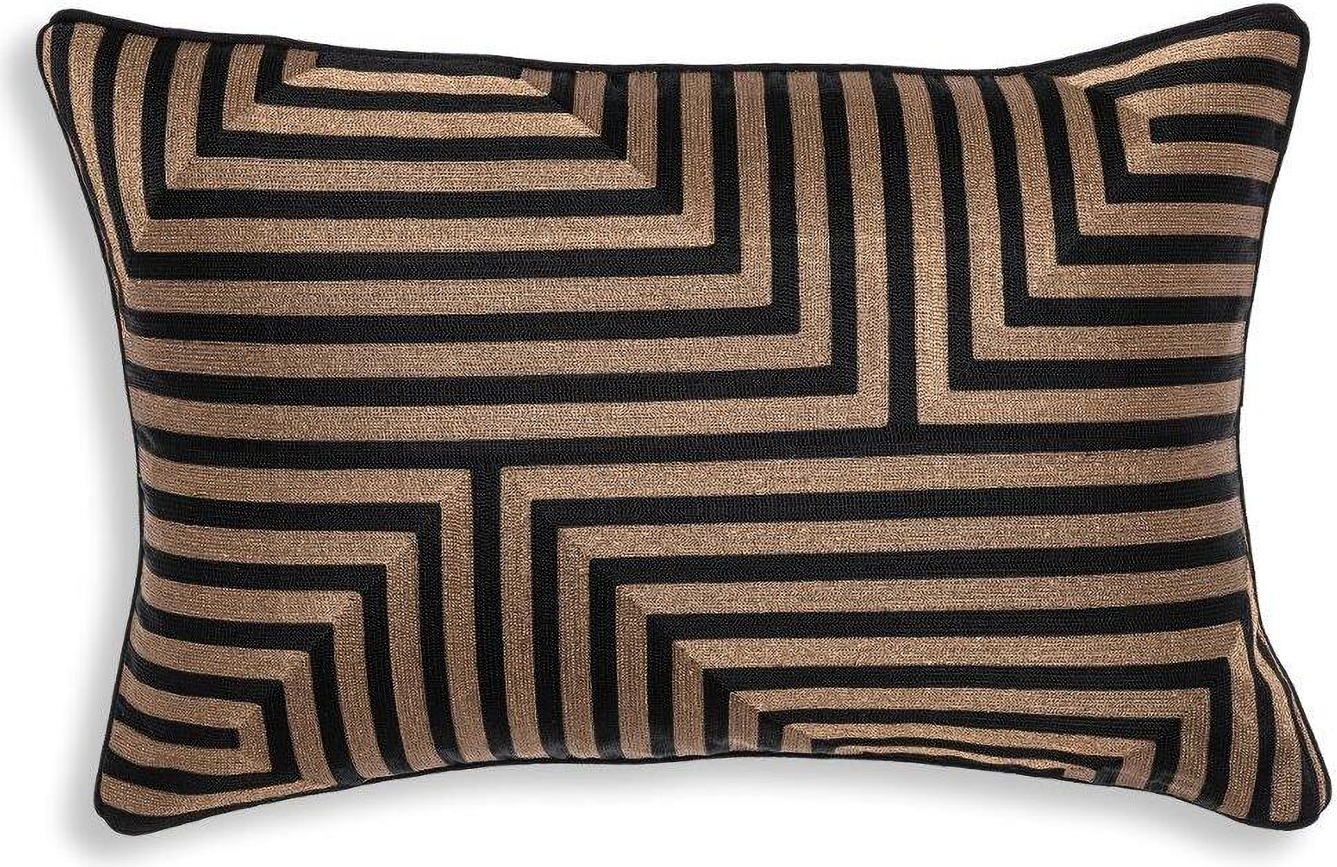 Cushion Spray Rectangular Black Gold by Eichholtz | 1StopBedrooms