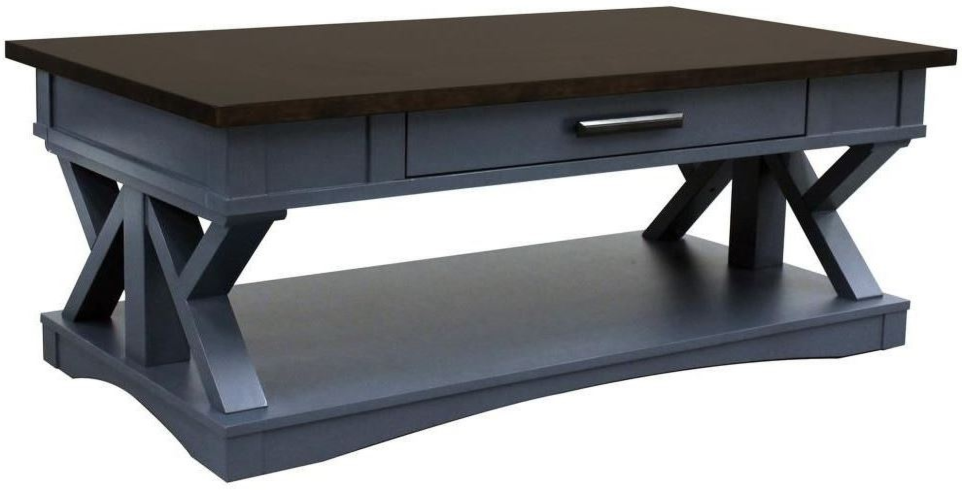 Americana Modern Denim Occasional Table Set - 1StopBedrooms.