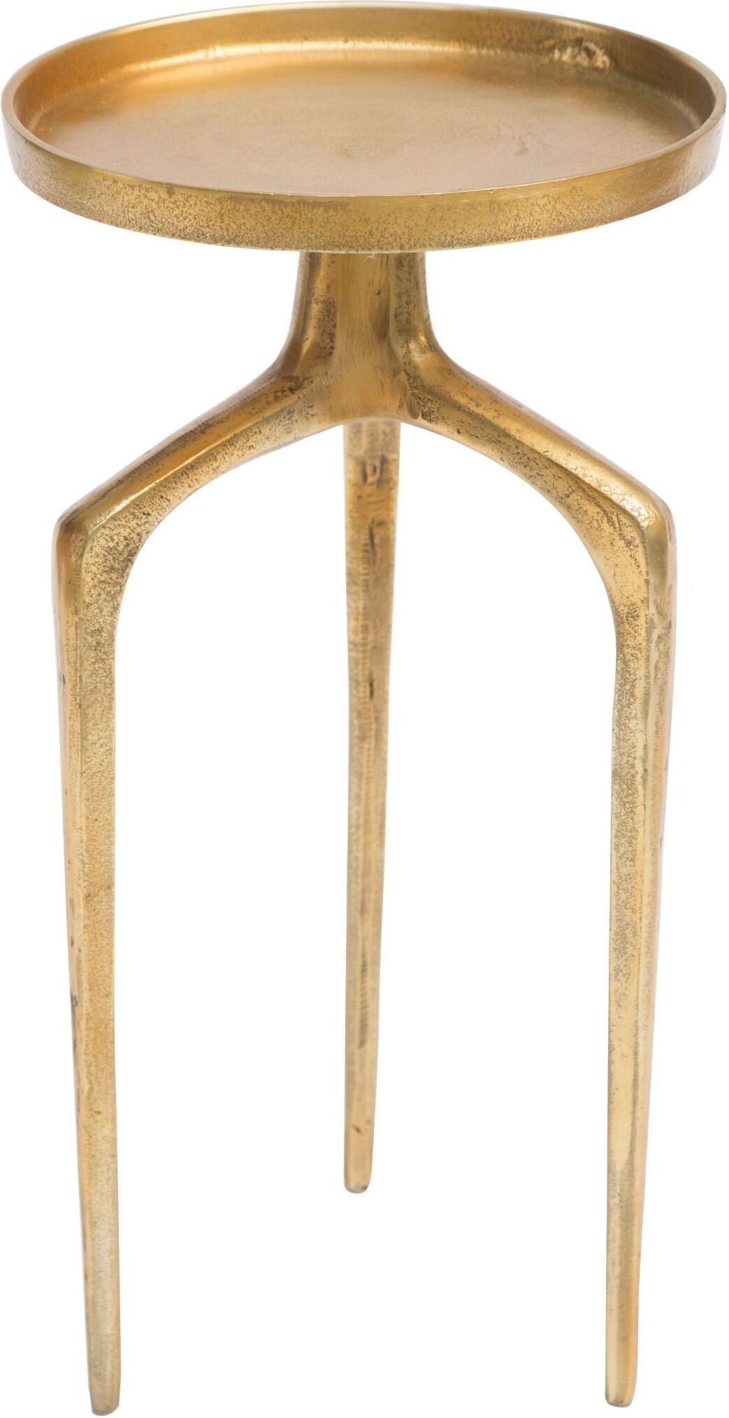 Como Antique Gold Accent Table - 1StopBedrooms.