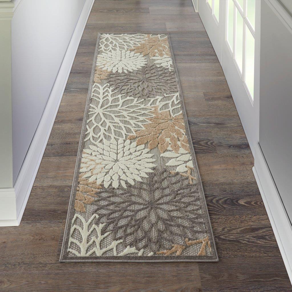 Aloha Natural 8 Runner Area Rug - 1StopBedrooms.